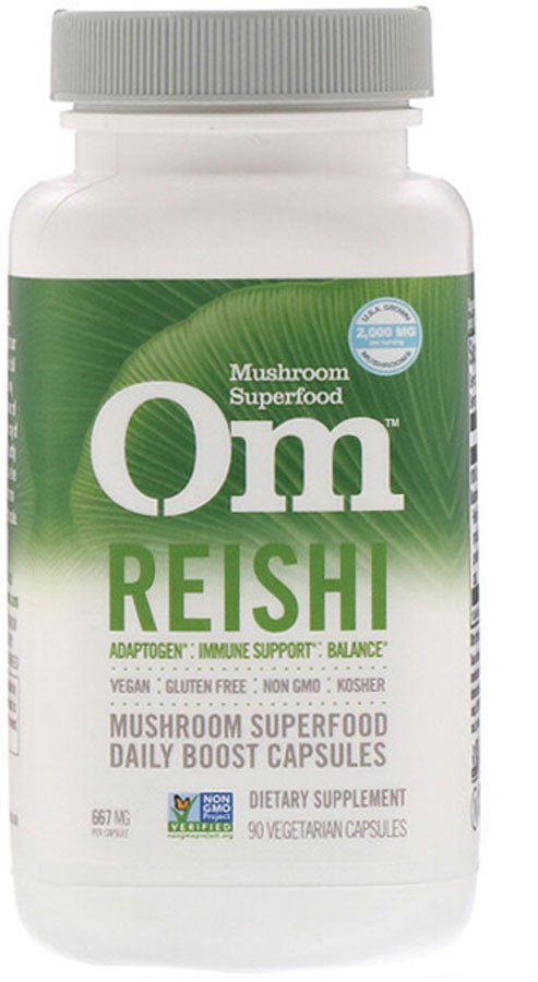Om Reishi Mushroom Superfood Capsules, 90 ct | Central Market - Really ...