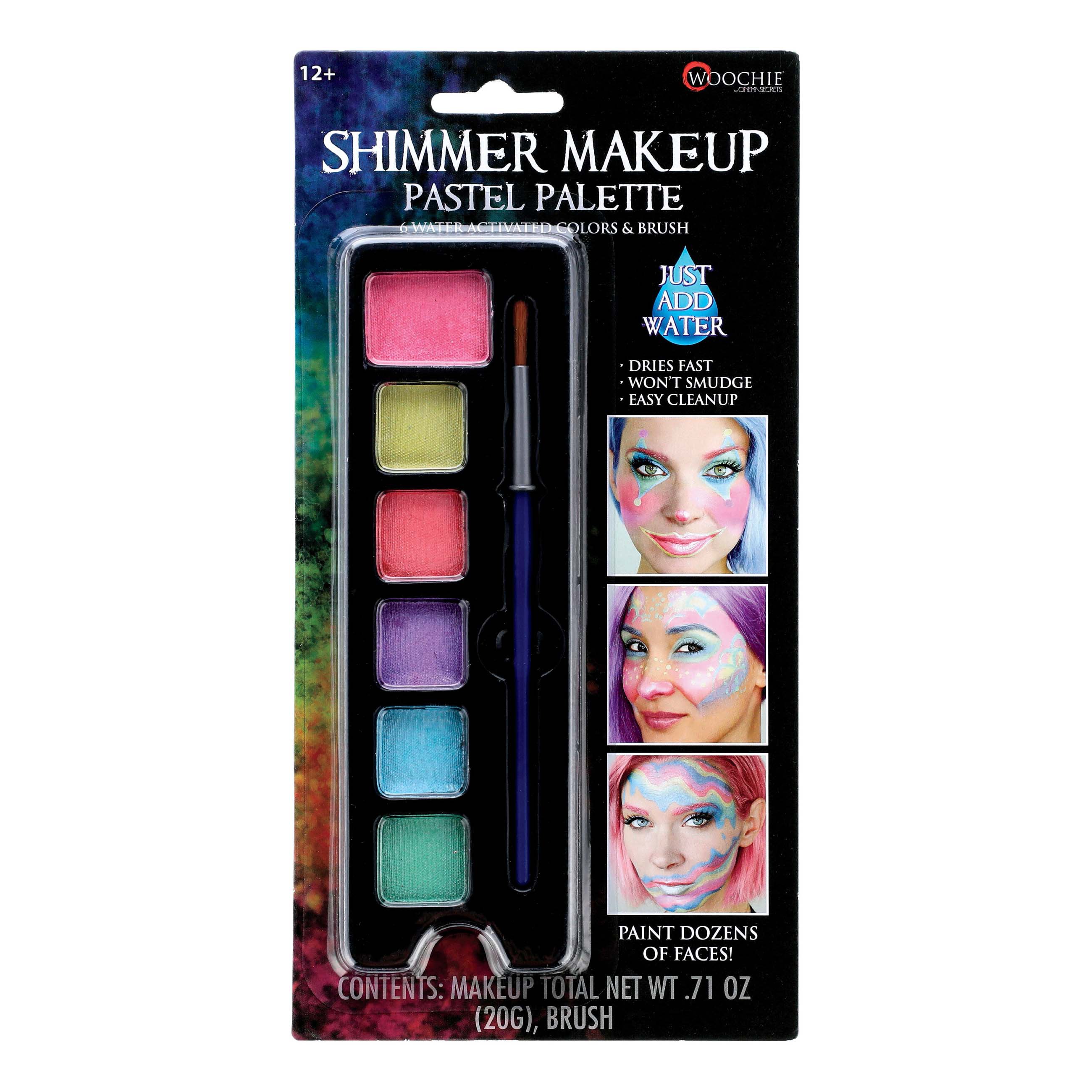 Woochie Pastel Shimmer 6 Color Makeup Palette - Shop Makeup at H-E-B