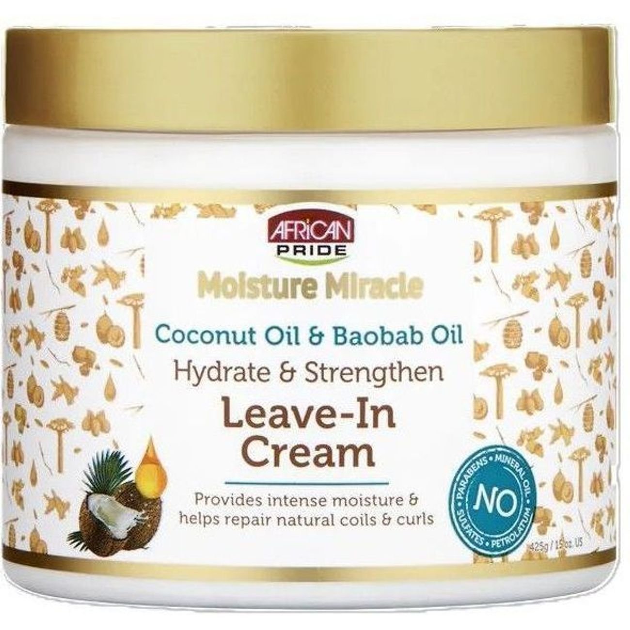 African Pride Moisture Miracle Leave-In Cream - Shop Shampoo ...