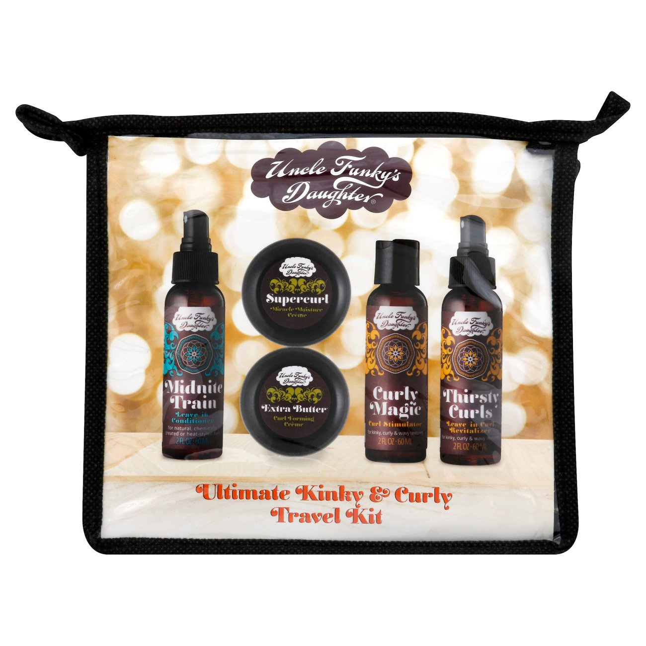 Uncle Funky's Daughter Kinky & Curly Travel Kit - Shop Shampoo ...