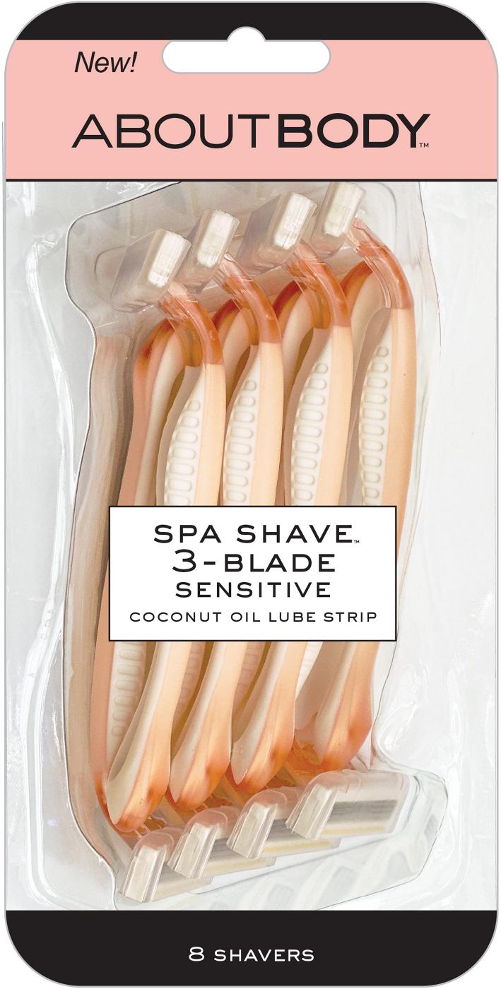 About Body Spa Shave 3-Blade Senstive Women's Razors - Shop Razors ...