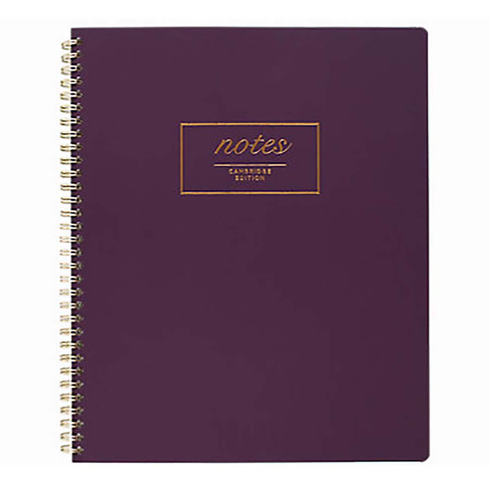 Mead Cambridge Fashion Purple Twinwire Notebook - Shop Notebook Paper ...