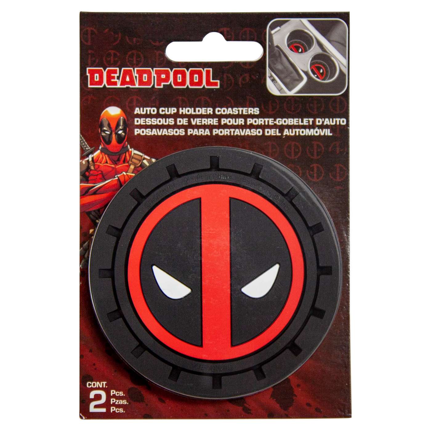Marvel Deadpool Coasters - Shop Car accessories at H-E-B