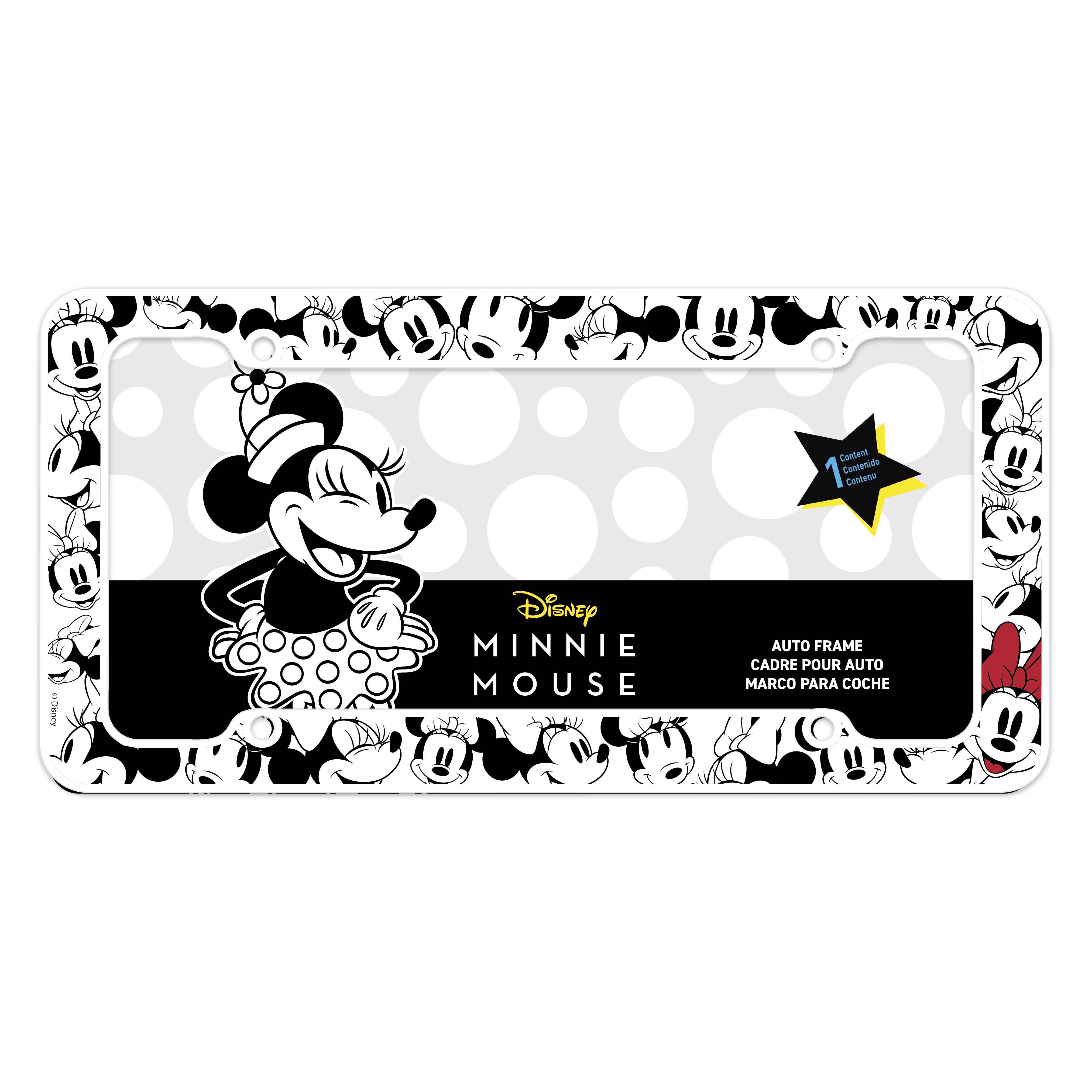 Disney Minnie Mouse License Plate Frame - Plastic - Shop Car ...