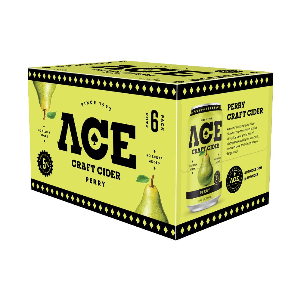 Ace Perry Craft Cider 6 pk Cans, 12 oz | Central Market - Really Into Food