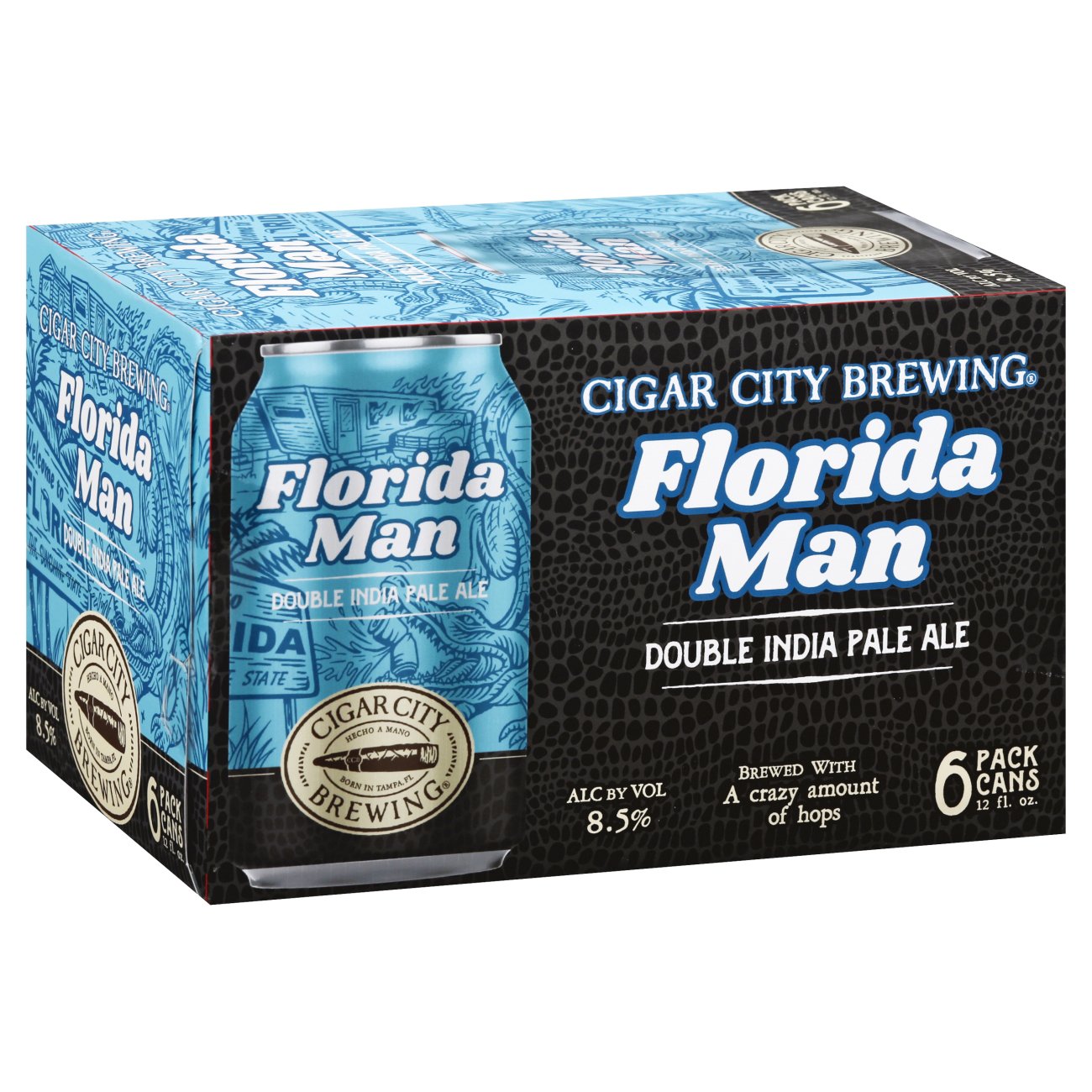 Cigar City Brewing Florida Man Double IPA Craft Beer 6 pk Cans - Shop ...