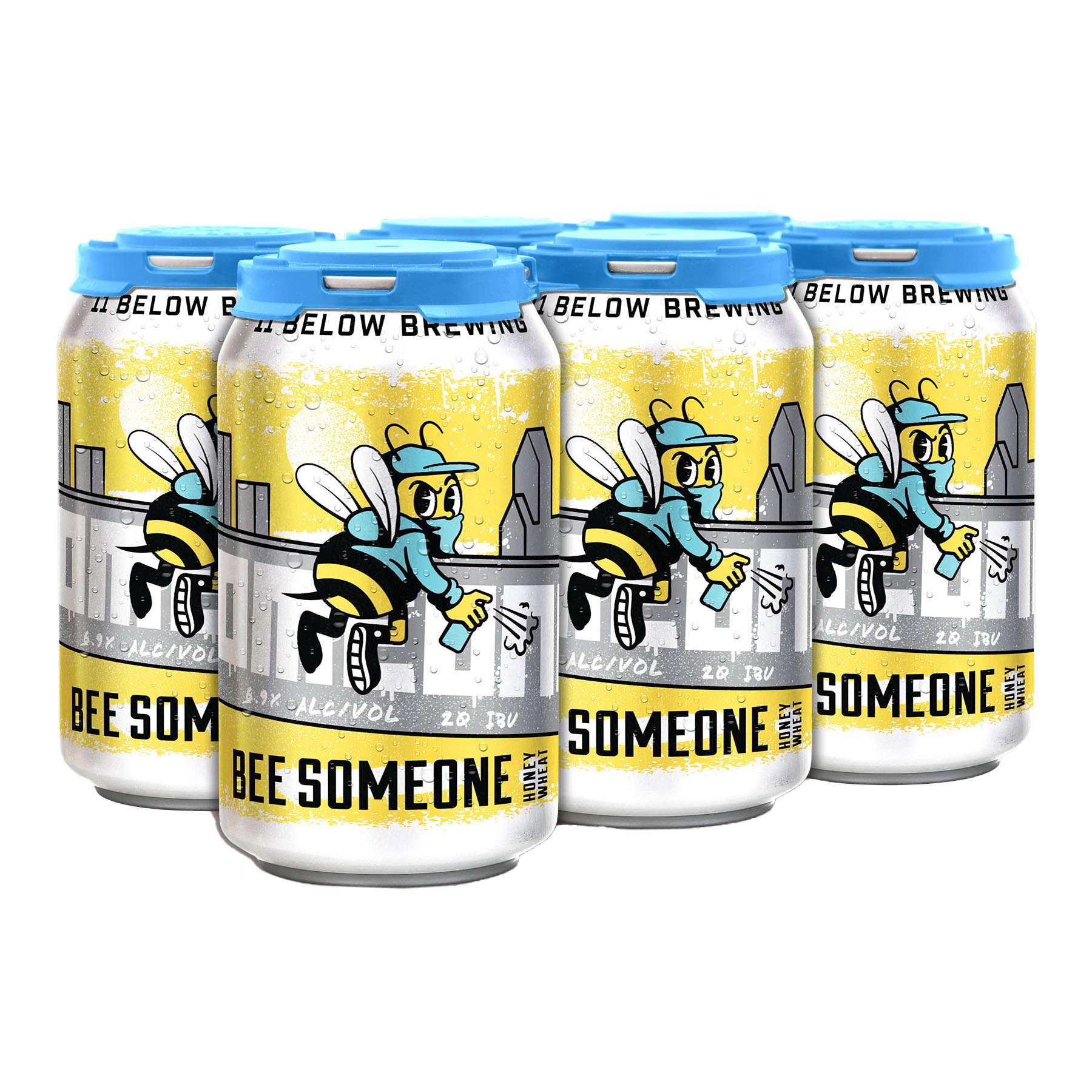 11 Below Bee Someone Honey Wheat Beer 12 oz Cans - Shop Hard cider at H-E-B