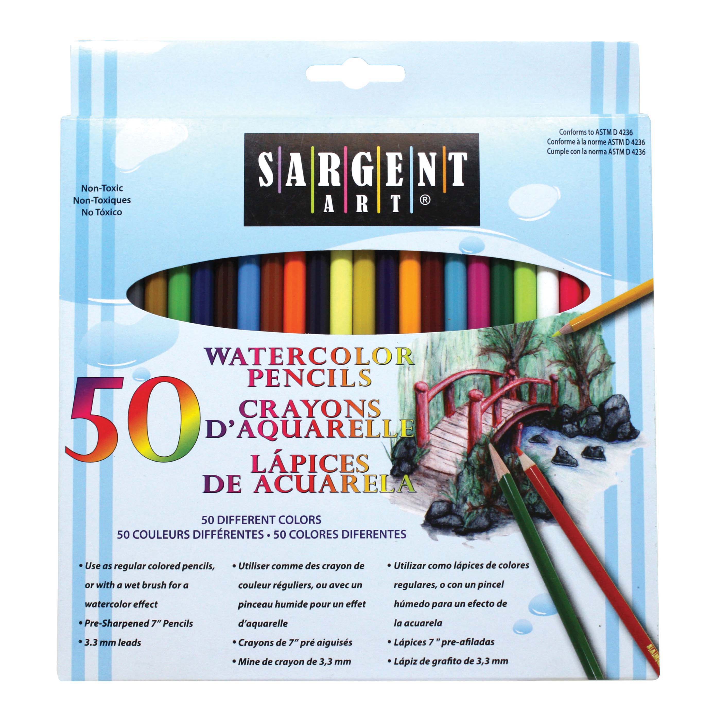 Sargent Art Watercolor Pencils - Shop Colored pencils at H-E-B