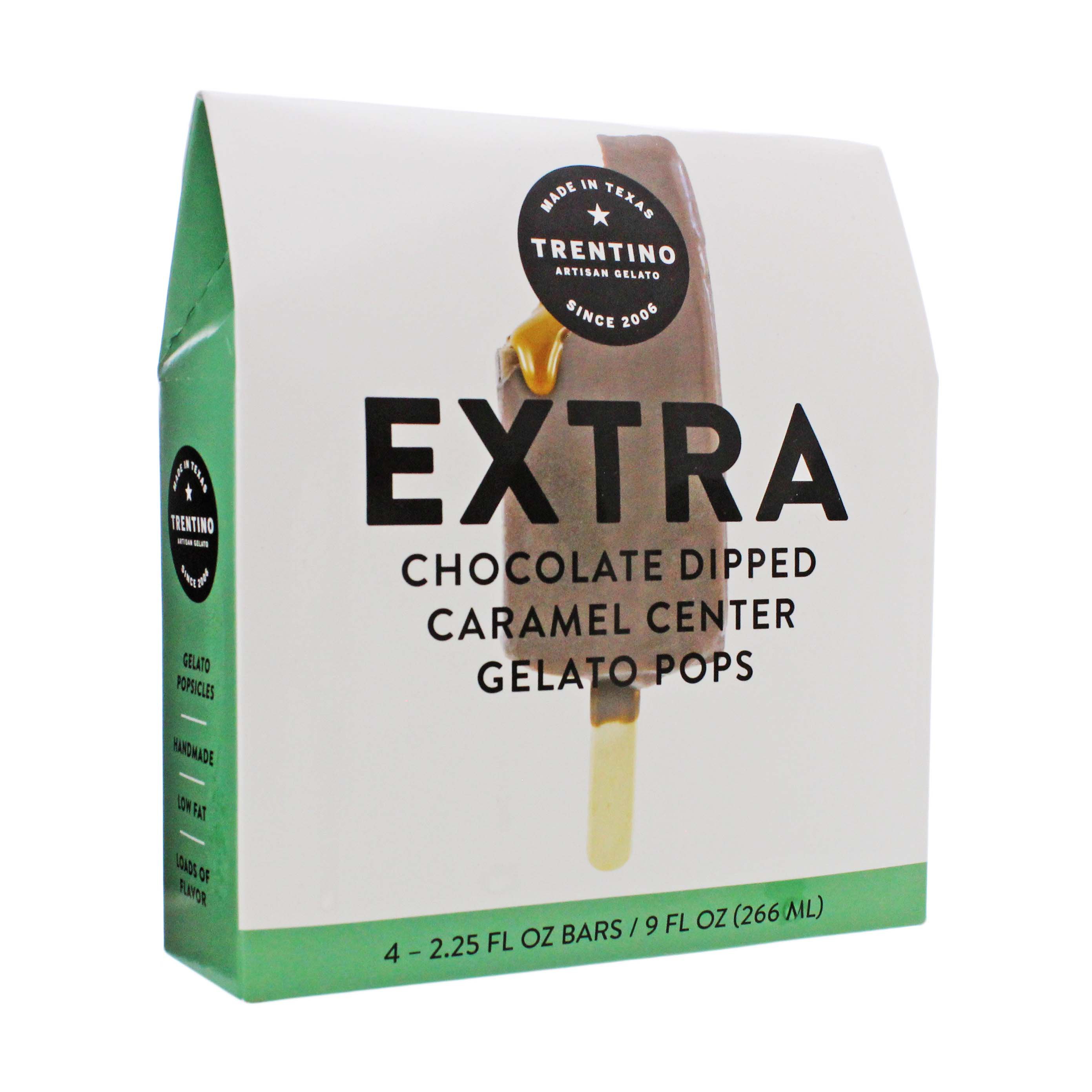 Trentino Extra Chocolate Dipped Caramel Gelato Pops - Shop Bars & Pops ...