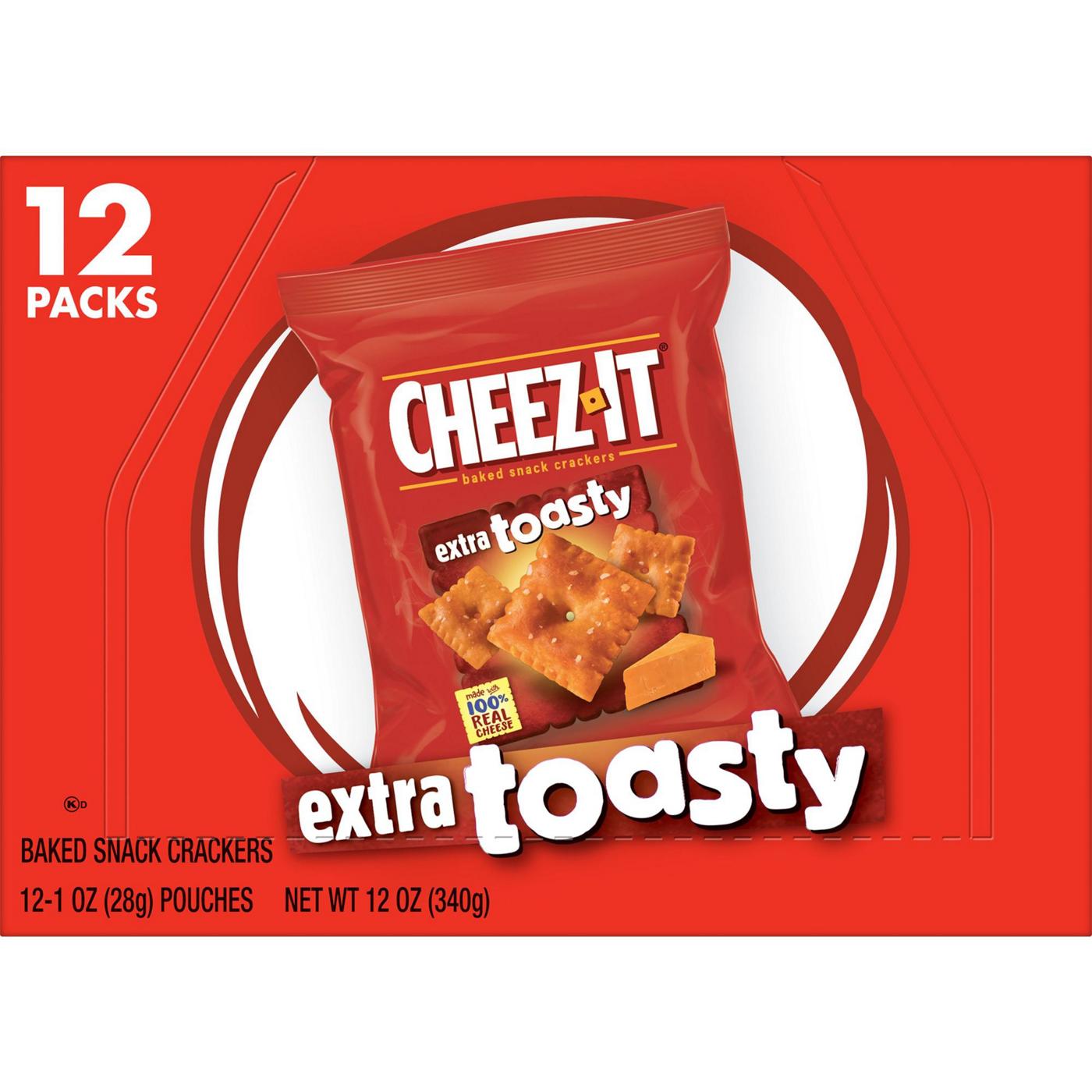 Cheez-It Extra Toasty Cheese Crackers - Shop Crackers & Breadsticks at ...
