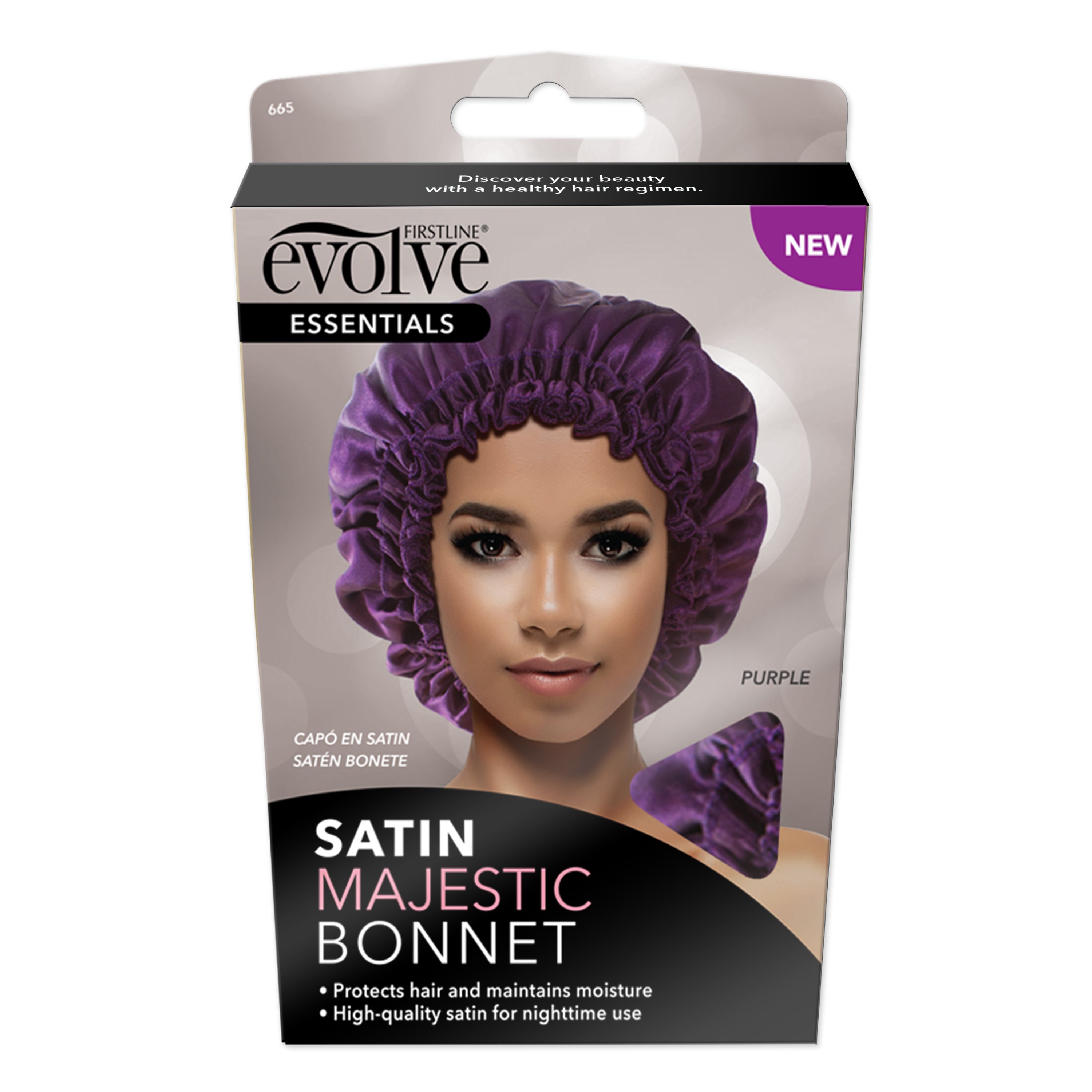 Evolve Satin Majestic Bonnet - Purple - Shop Hair accessories at H-E-B