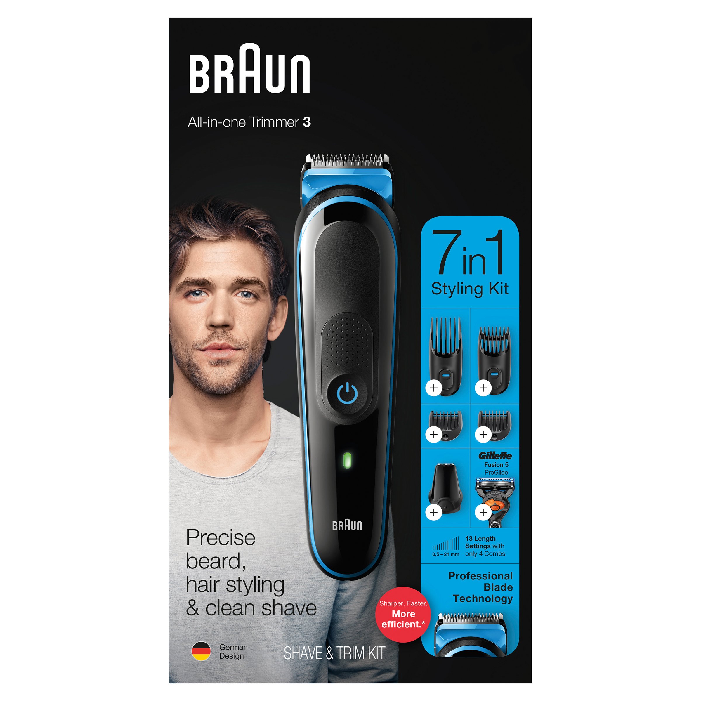 Braun 7-in-1 Shave & Trim Kit - Shop Electric shavers & trimmers at H-E-B