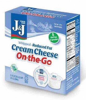 J & J Kosher Cream Cheese On The Go - Shop Cheese at H-E-B