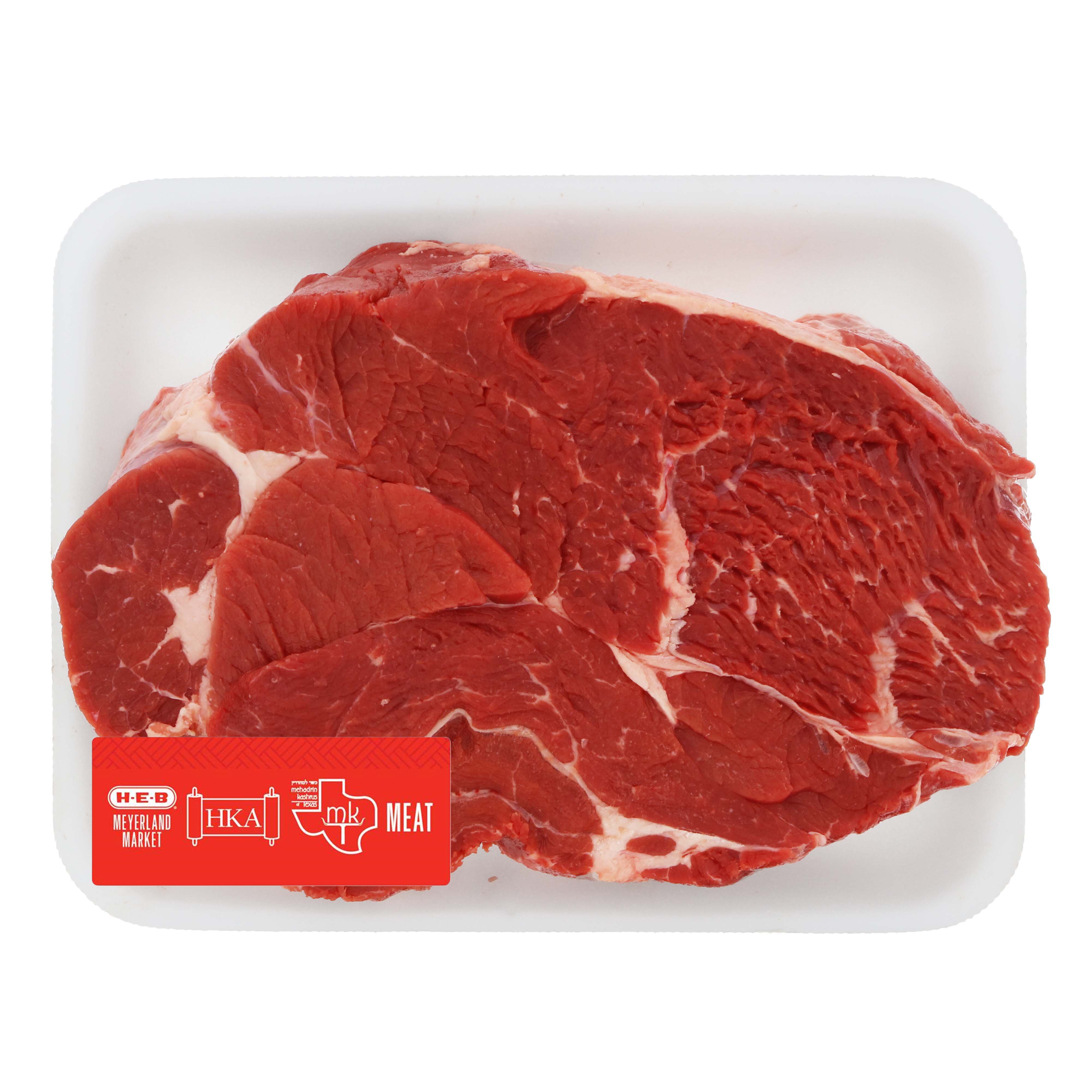 H E B Kosher Beef Chuck Roast Boneless Shop Beef At H E B