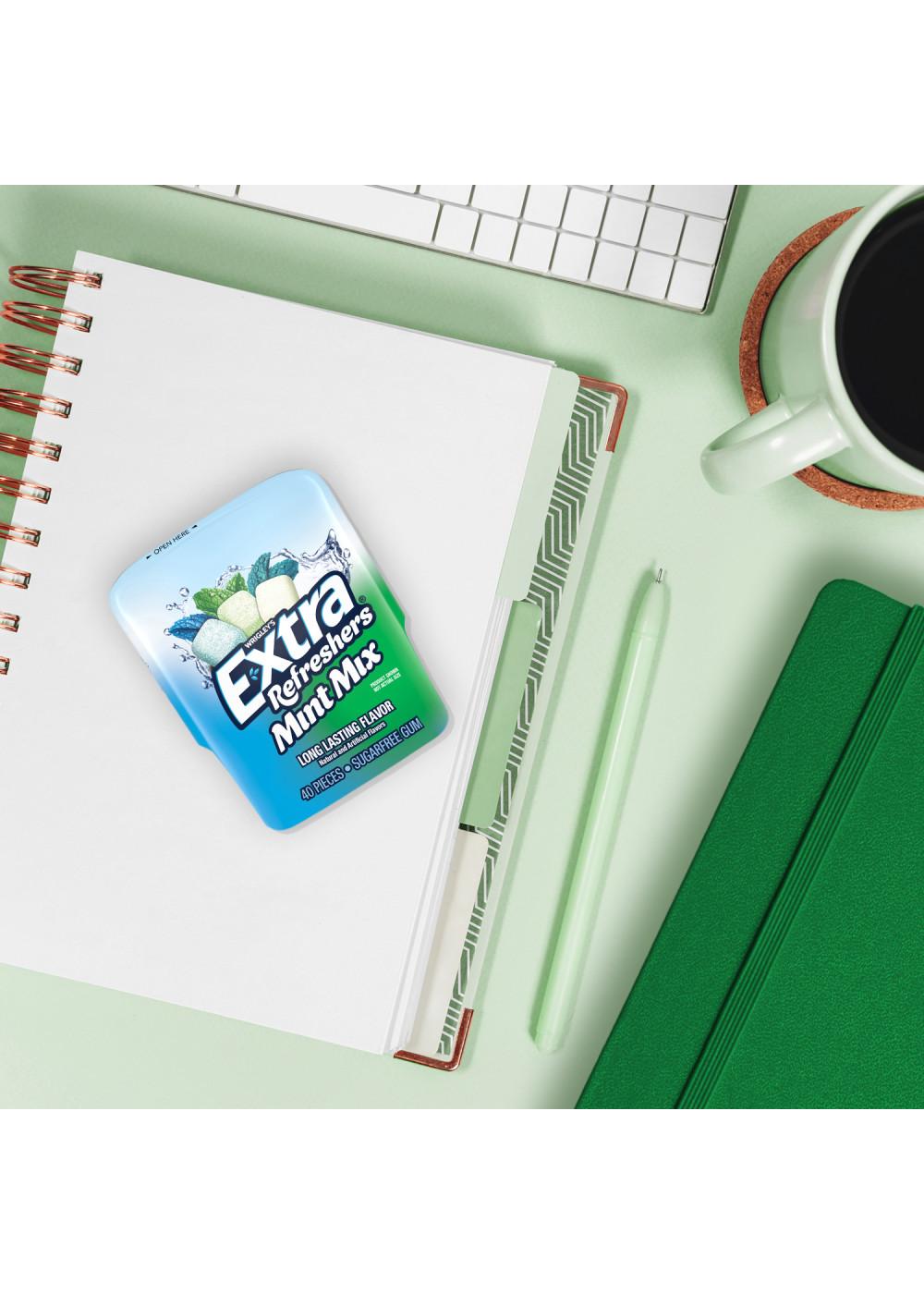 Extra Gum Refreshers Mint Mix Sugar Free Chewing Gum - Shop Gum & mints ...