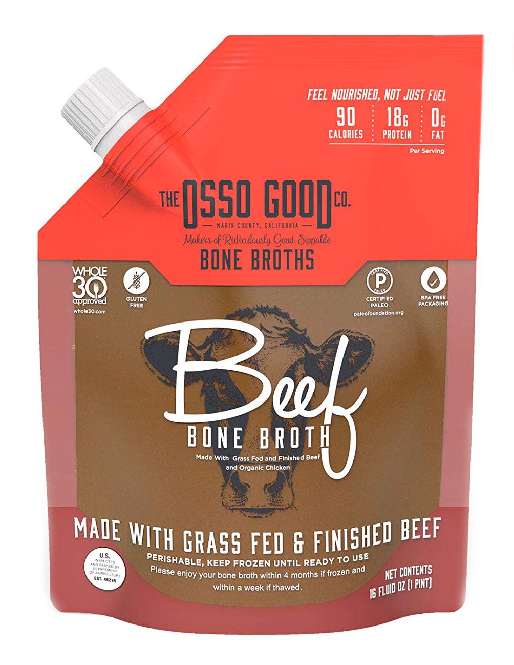 Osso Good Beef Bone Broth, 16 fl oz | Central Market - Really Into Food
