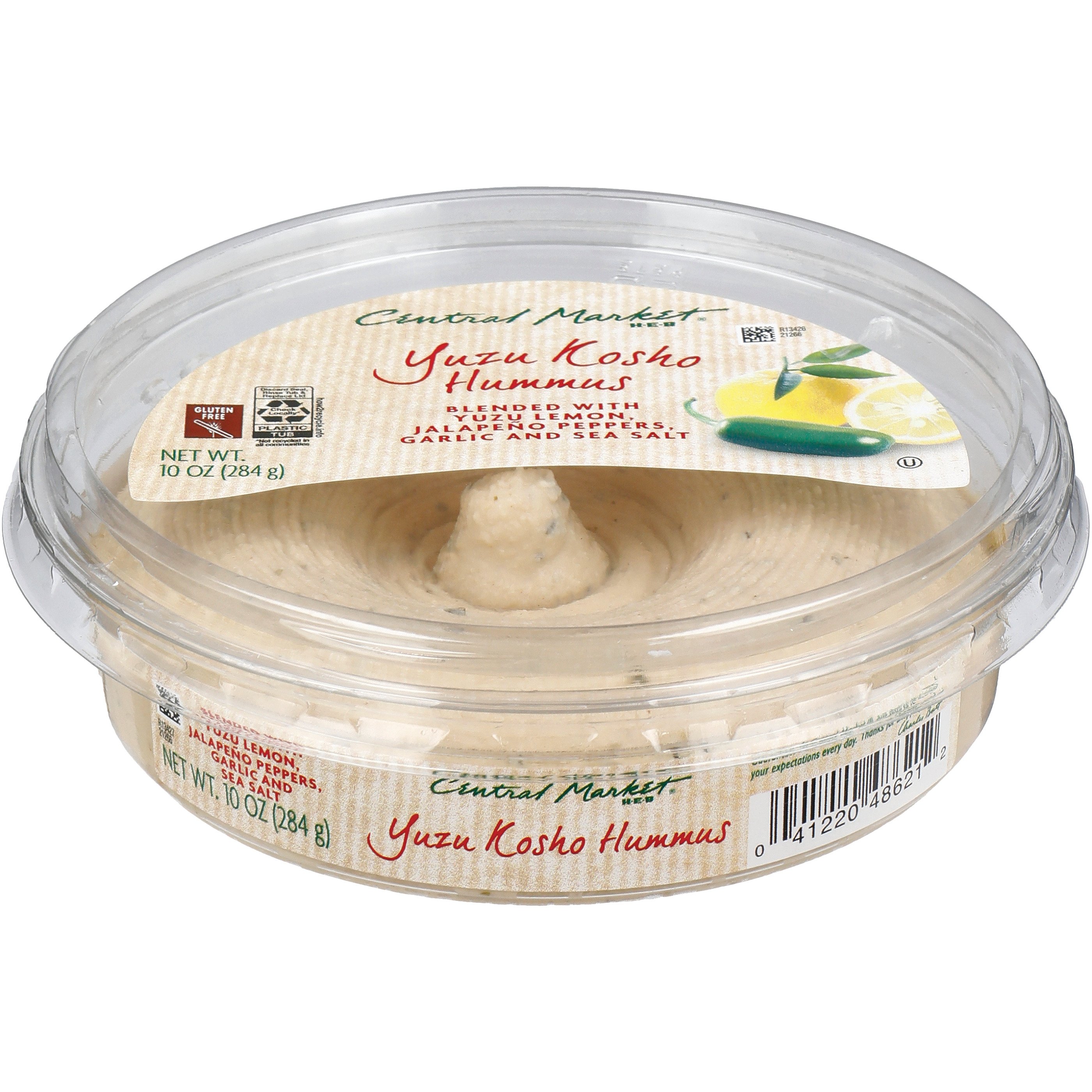 Central Market Yuzu Kosho Hummus, 10 oz | Central Market - Really Into Food