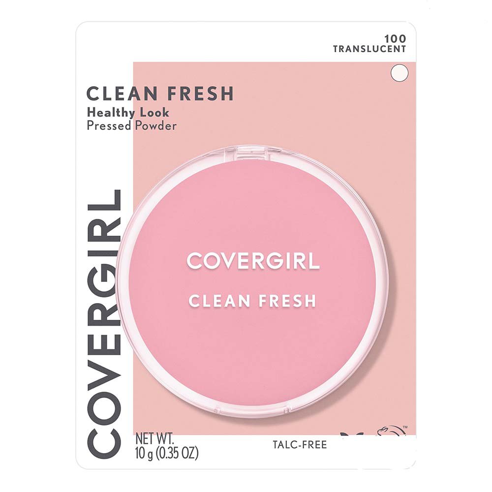 Covergirl Clean Fresh Pressed Powder 100 Translucent - Shop Powder at H-E-B