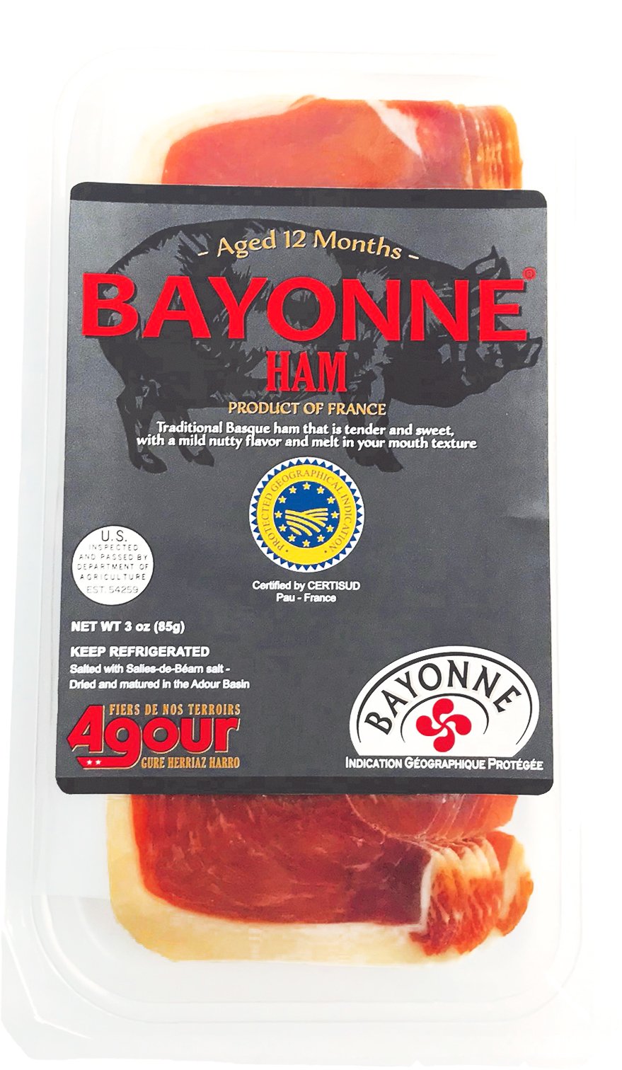 Agour Bayonne Ham, 3 oz | Central Market - Really Into Food