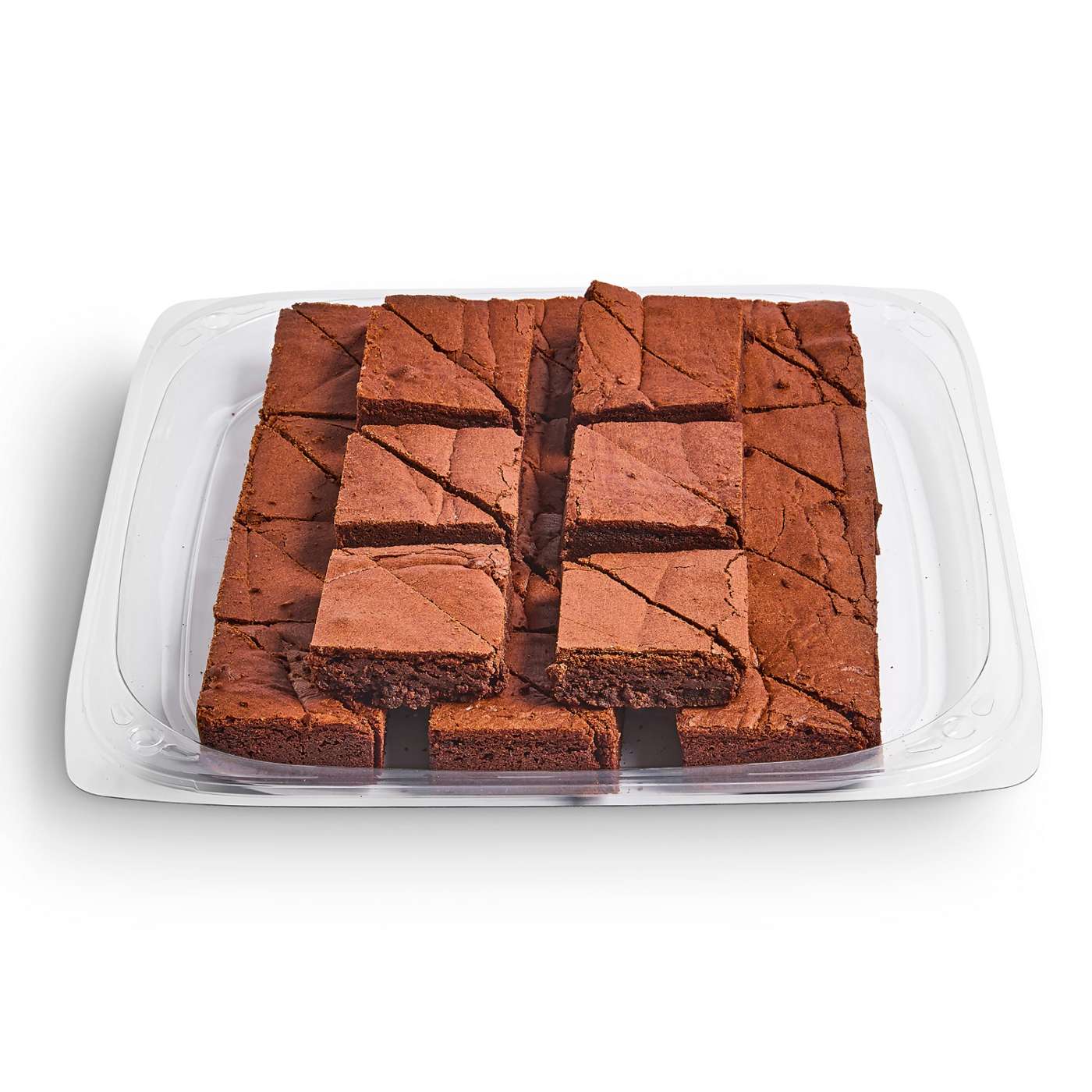 H-E-B Bakery Large Party Tray - Uniced Gourmet Brownies - Shop Standard ...