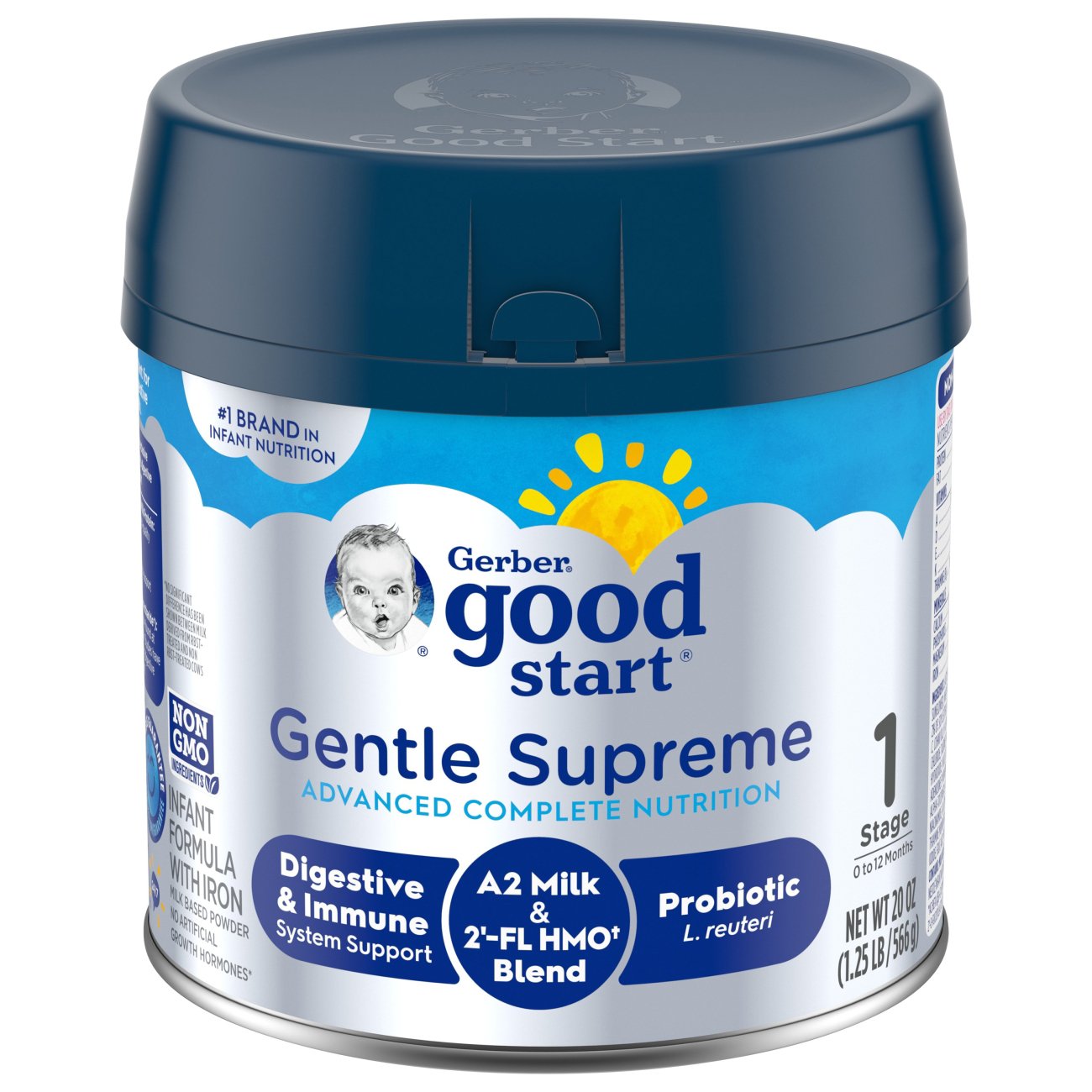 Gerber Good Start Gentle Supreme Milk-Based Powder Infant Formula with ...