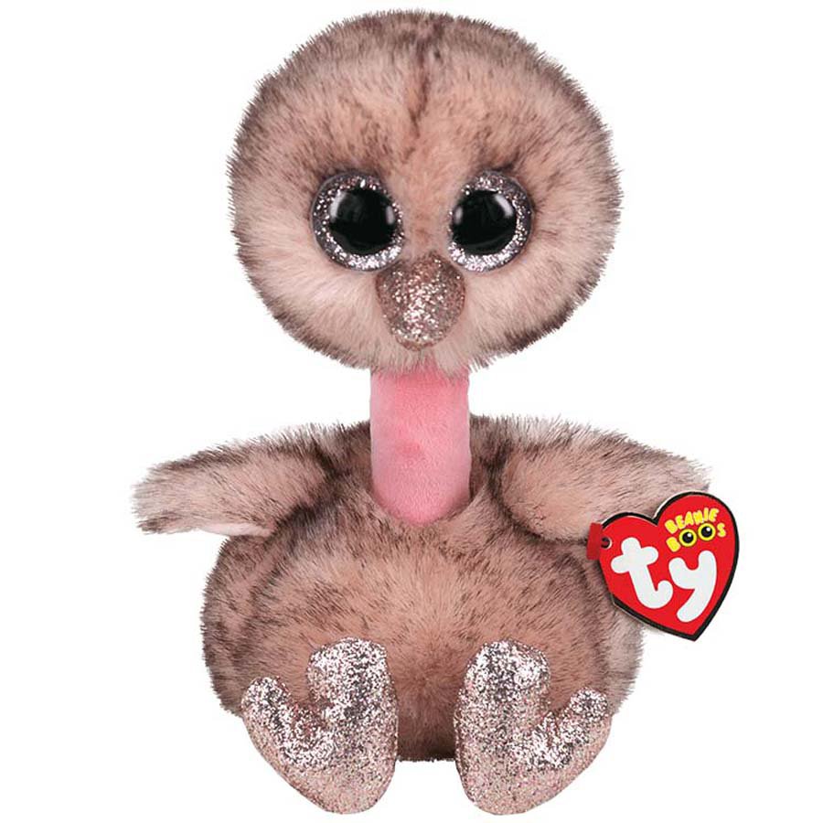 ty Henna - Brown Tipped Ostrich Beanie Boos Plush - Shop Plush toys at ...