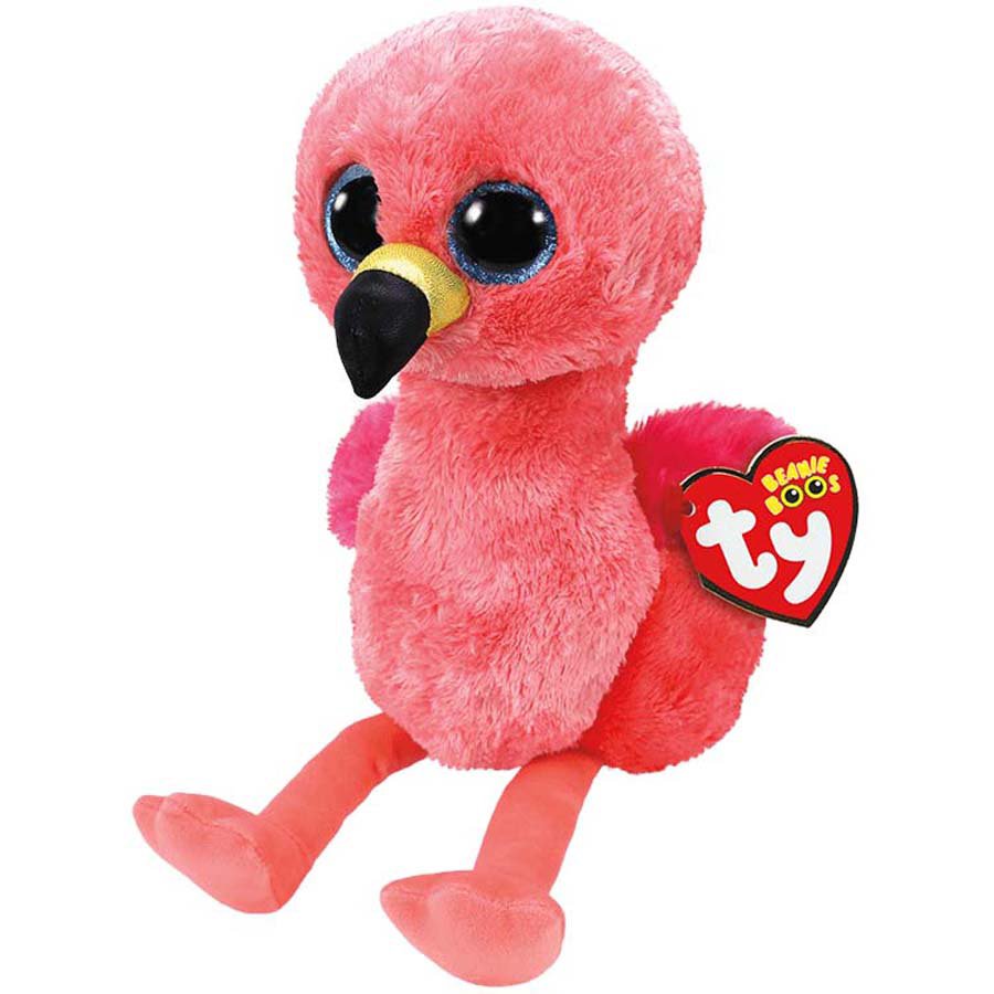 ty Gilda - Pink Flamingo Beanie Boos Plush - Shop Plush toys at H-E-B