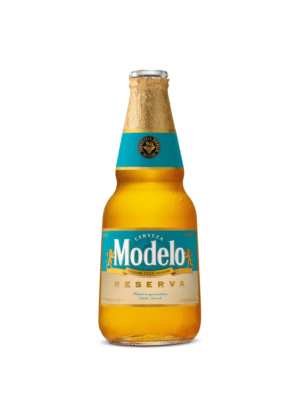 Modelo Reserva Tequila Barrel Mexican Lager Beer 12 oz Bottles - Shop ...