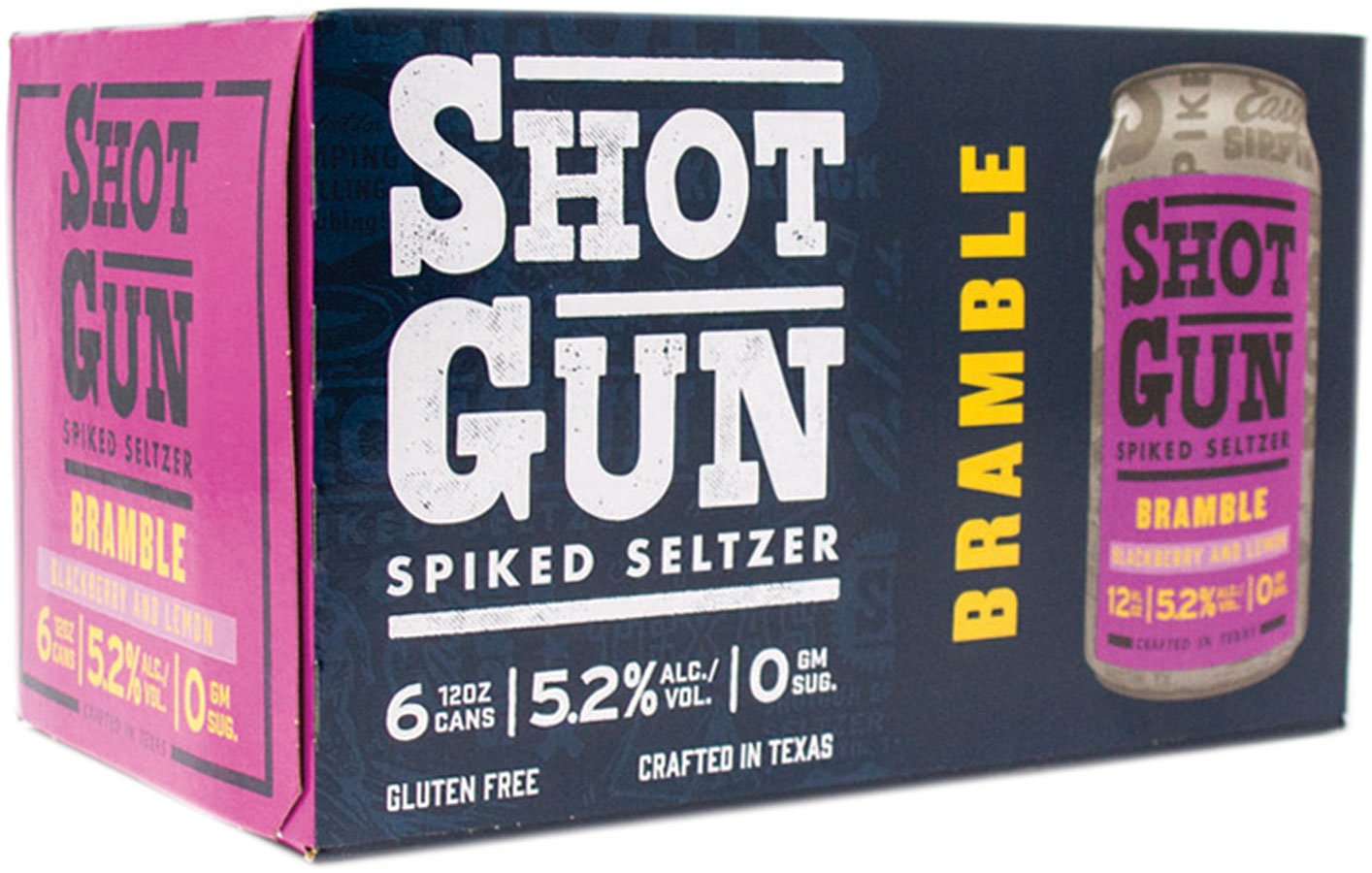 Shotgun Bramble Spiked Seltzer 12 oz Cans - Shop Malt beverages ...