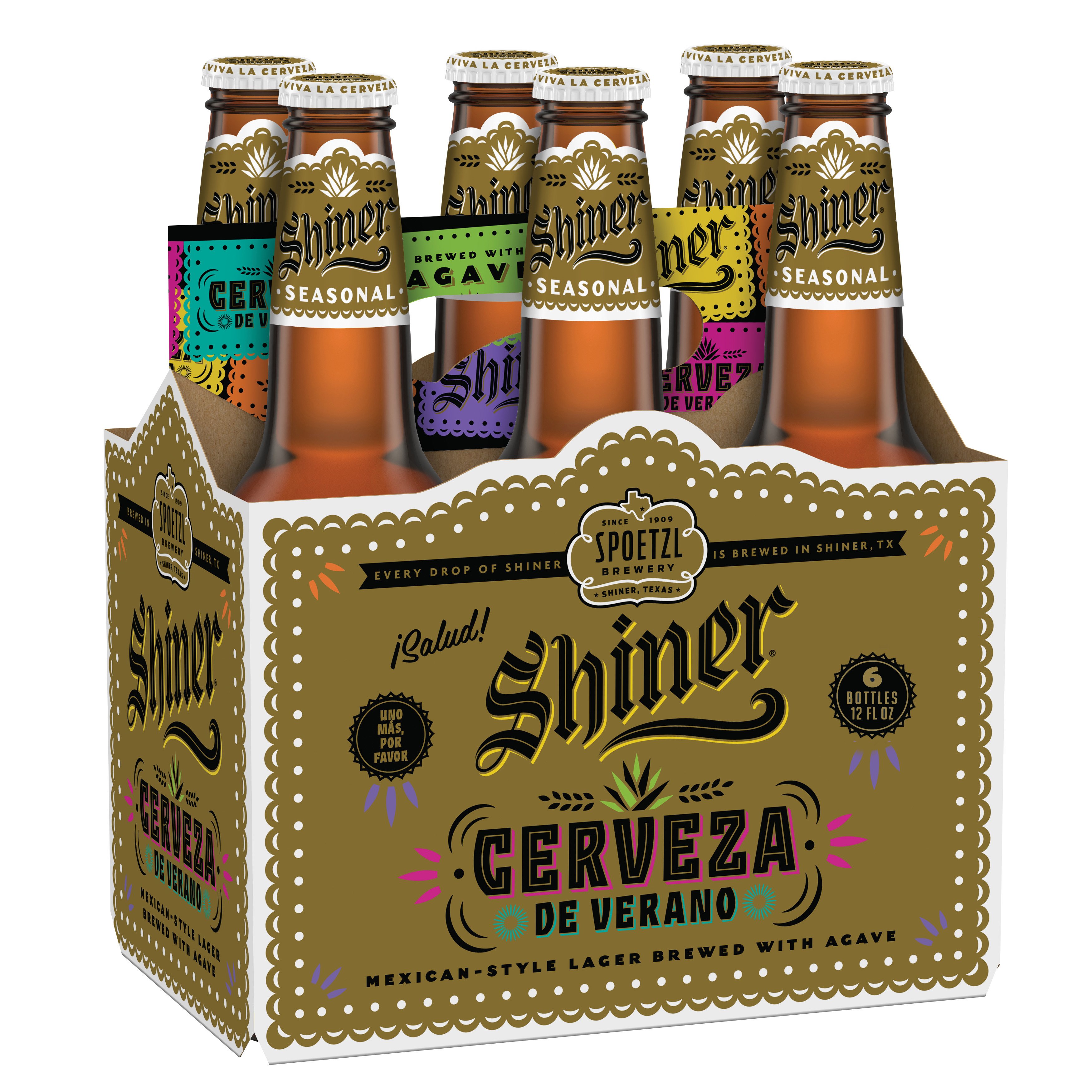 Shiner Cerveza de Verano Beer 6 pk Bottles - Shop Beer at H-E-B