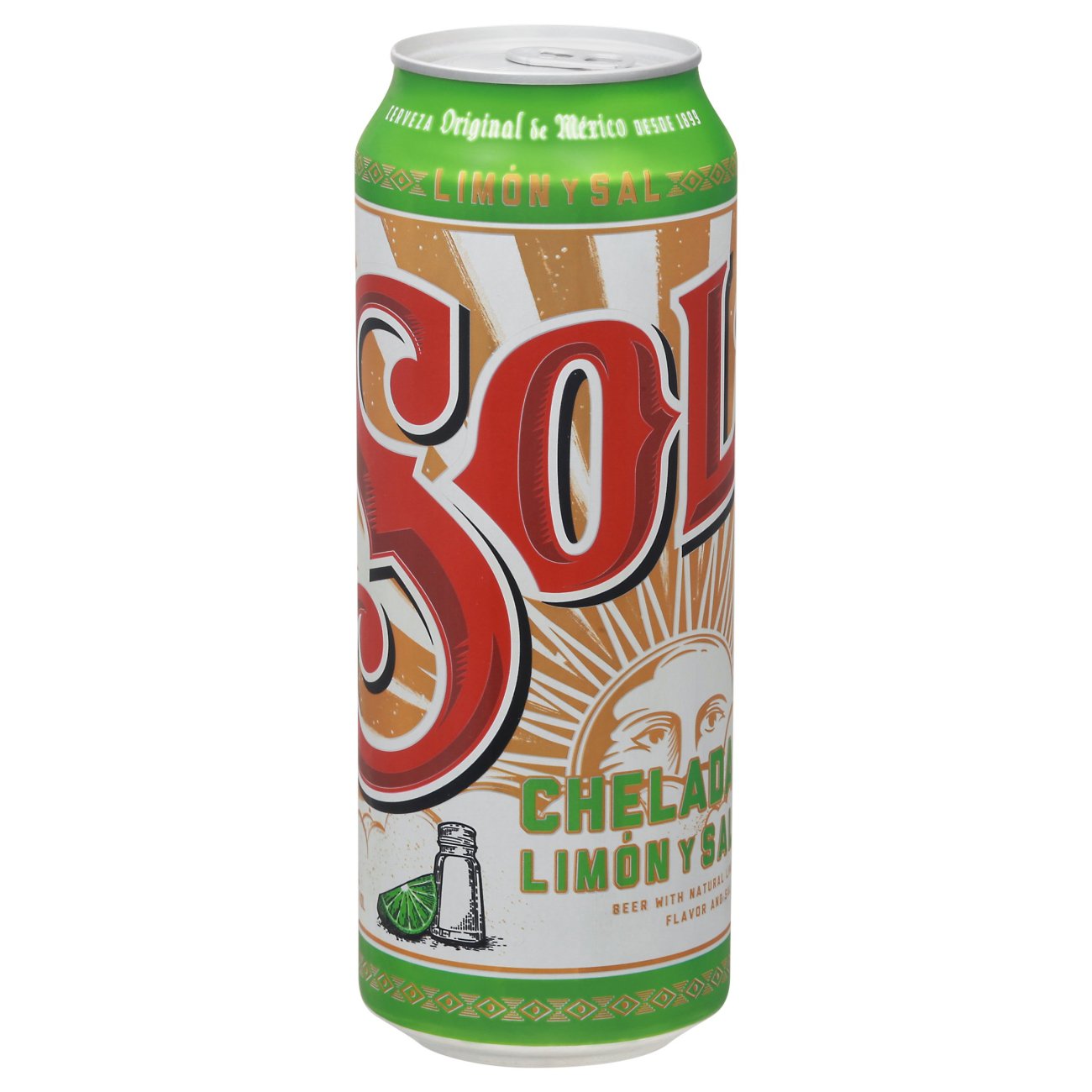 Sol Chelada Limon Y Sal - Shop Beer at H-E-B