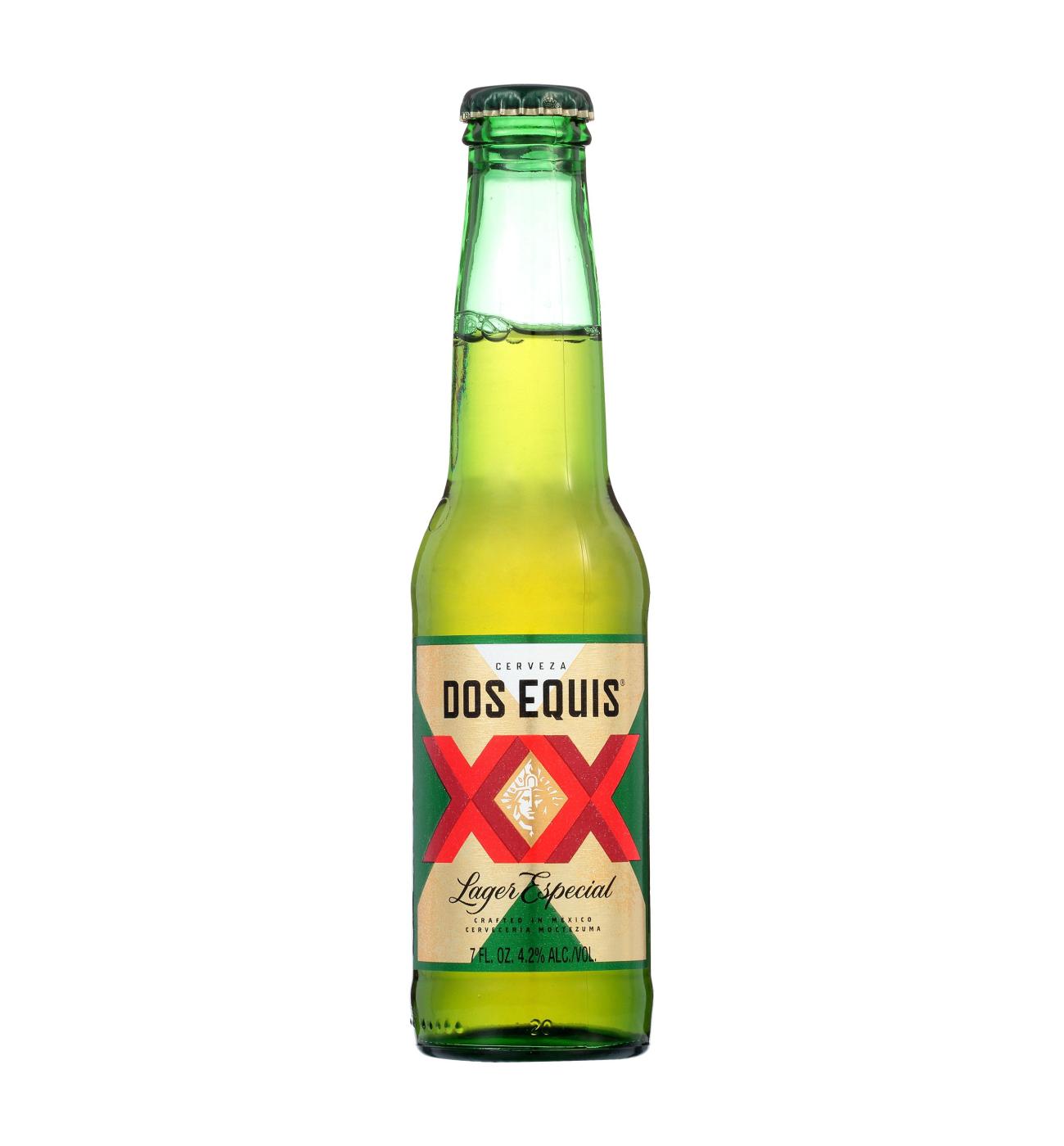 Dos Equis Lager Beer Mini 7 oz Bottles - Shop Beer at H-E-B