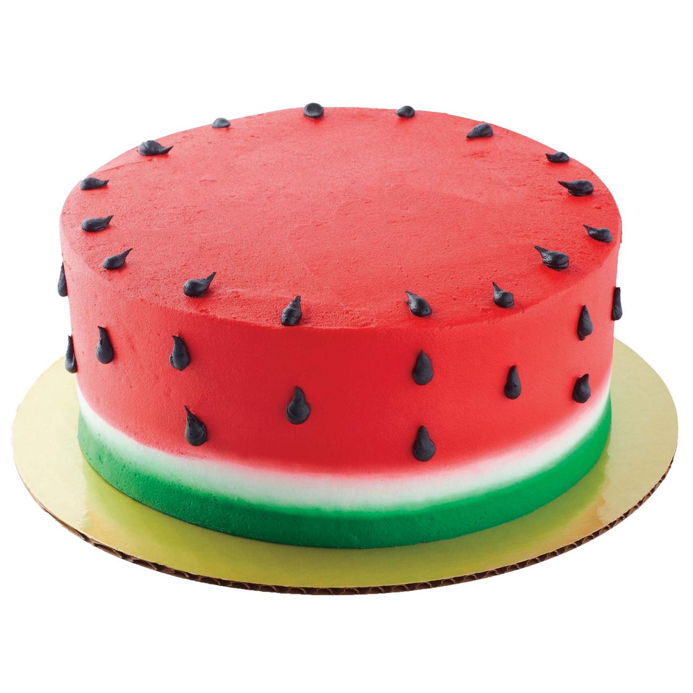 H-E-B Bakery Watermelon White Cake - Shop Standard cakes at H-E-B