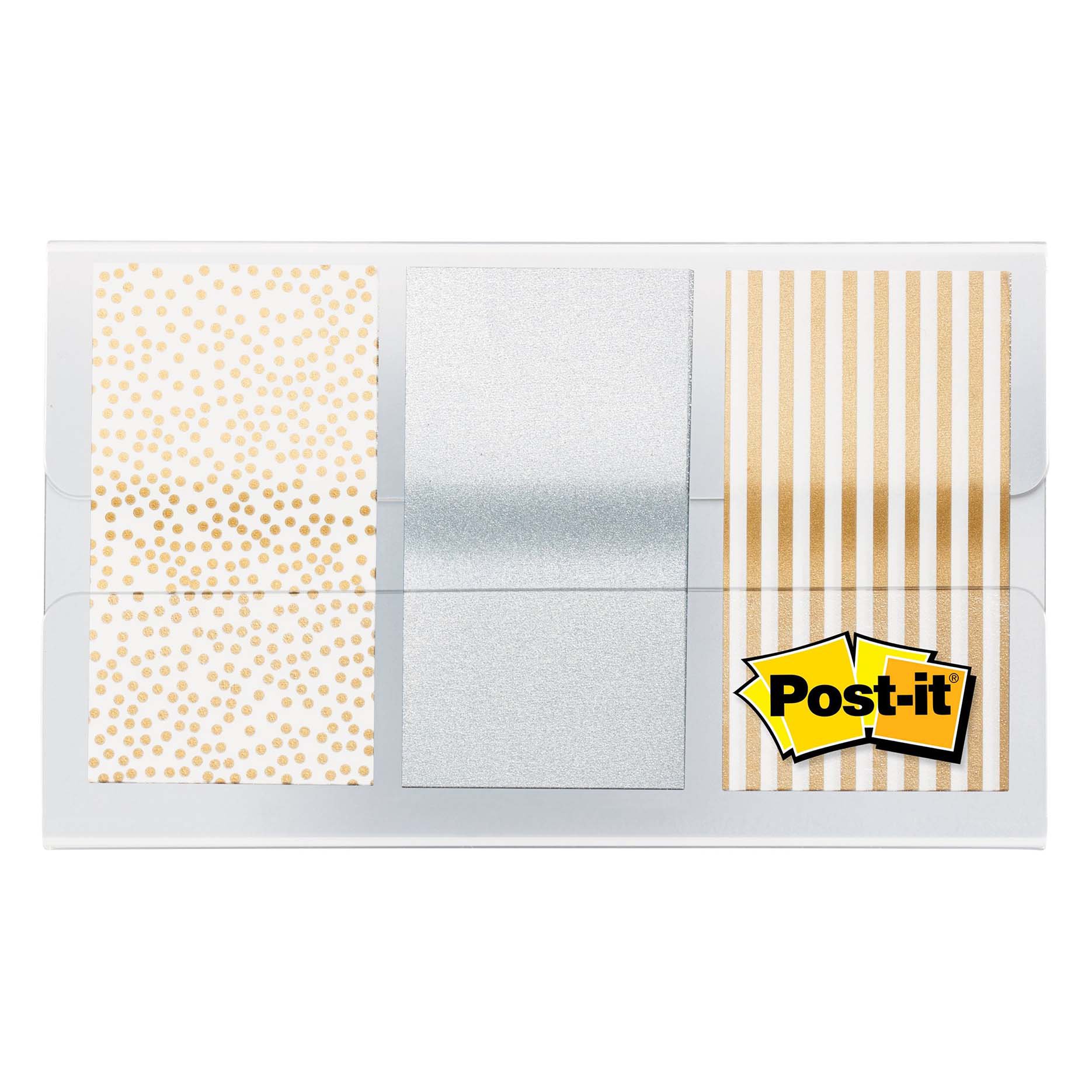 Post-it Metallic Collection Printed Wide Flags - Shop Sticky notes ...