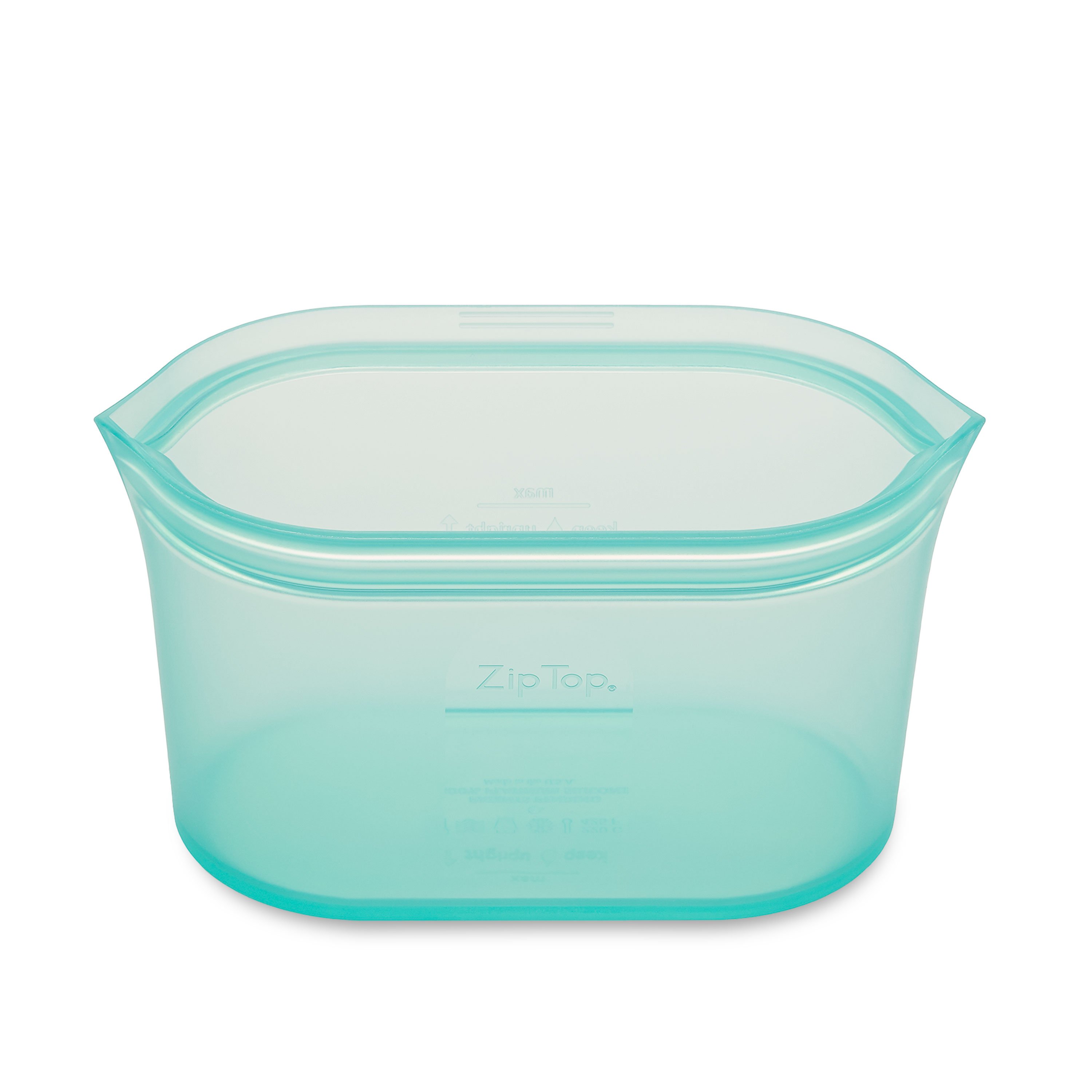 Zip Top Teal Large Dish Container - Shop Containers at H-E-B