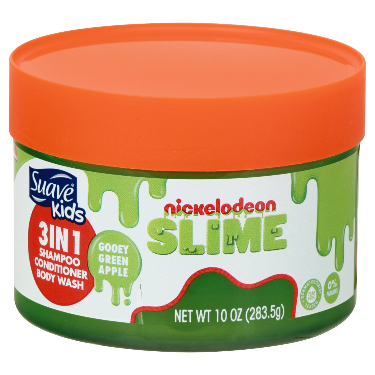 Suave Kids Nickelodeon Slime Green Apple 3 in 1 - Shop Bath & Hair Care ...