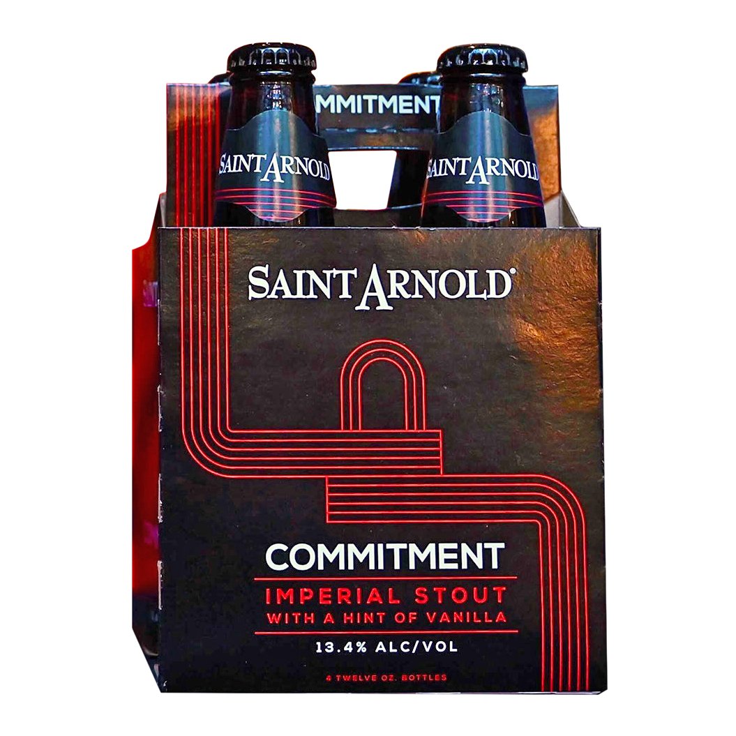 Saint Arnold Commitment Imperial Stout 4 pk Bottles - Shop Beer at H-E-B