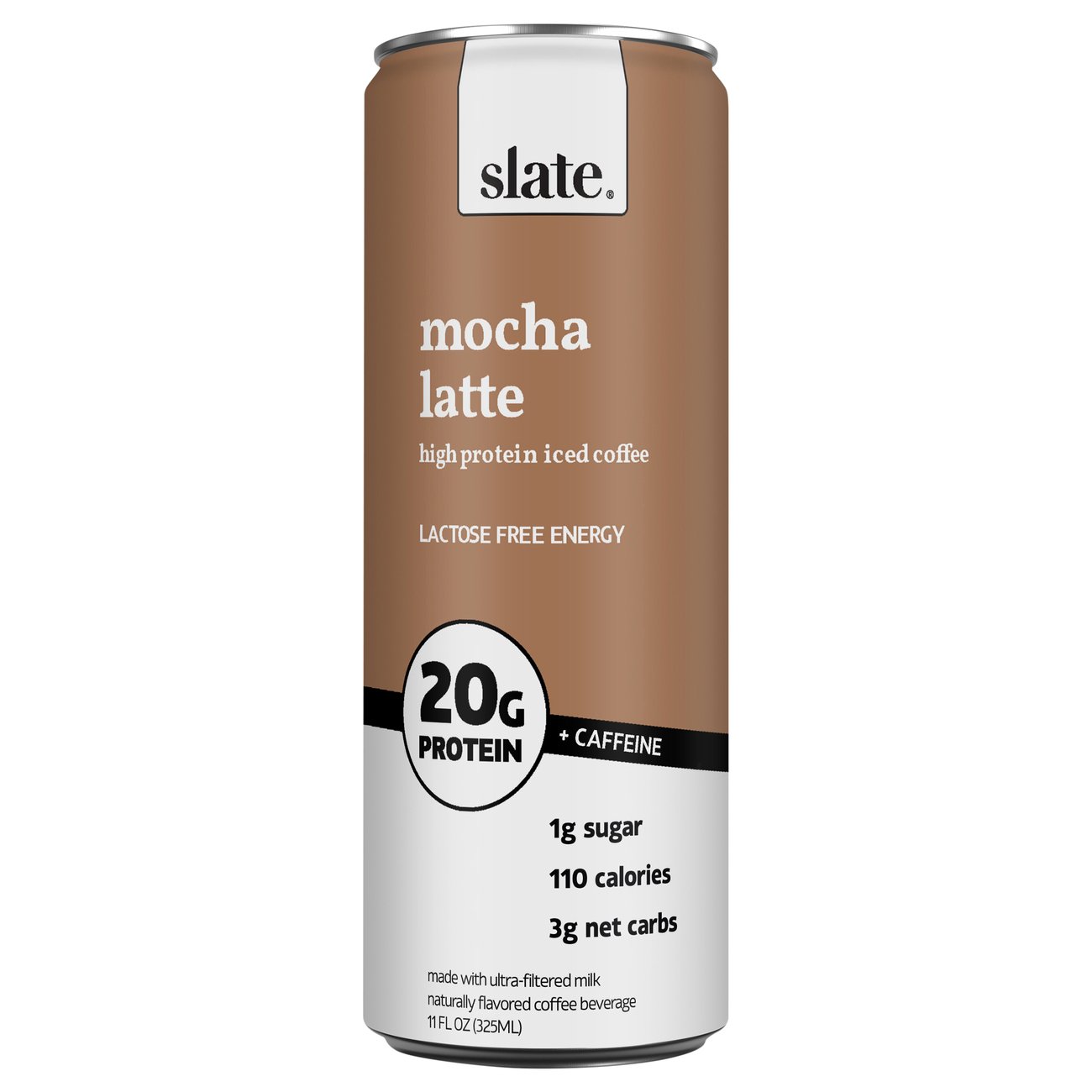 Slate Mocha Latte Protein Iced Coffee, 20g +Caffeine - Shop Diet ...