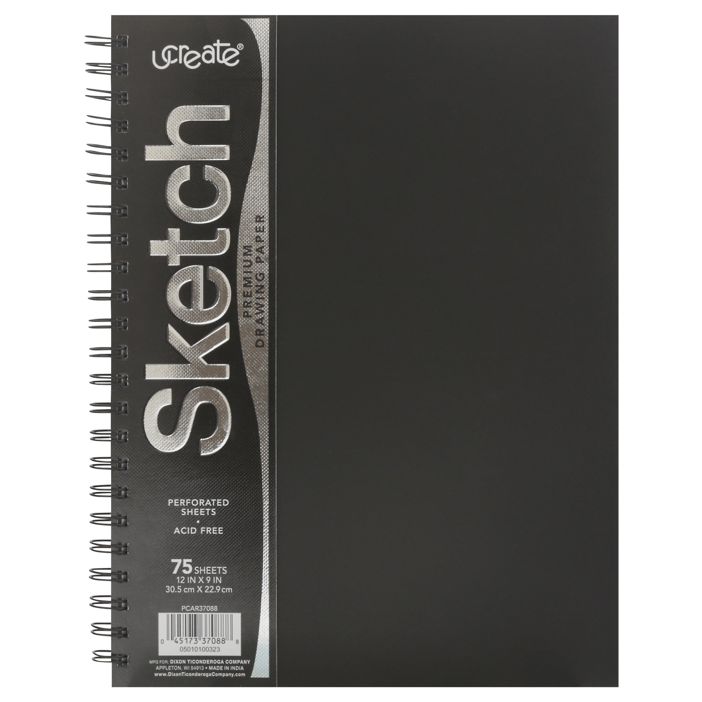 UCreate Premium Drawing Paper Spiral Sketch Pad - Shop Construction ...