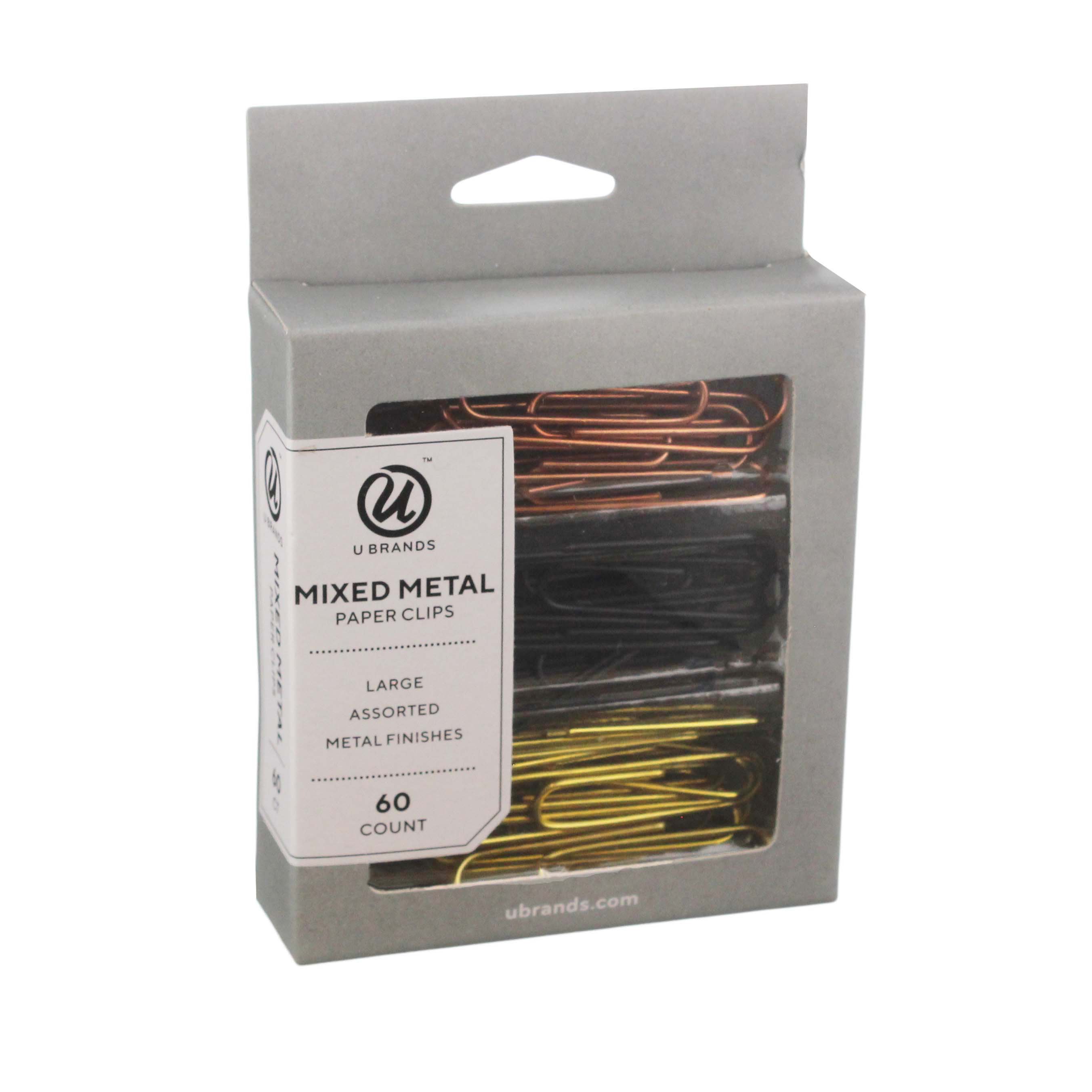 U Brands Mixed Metal Paper Clips - Shop Paper clips & fasteners at H-E-B