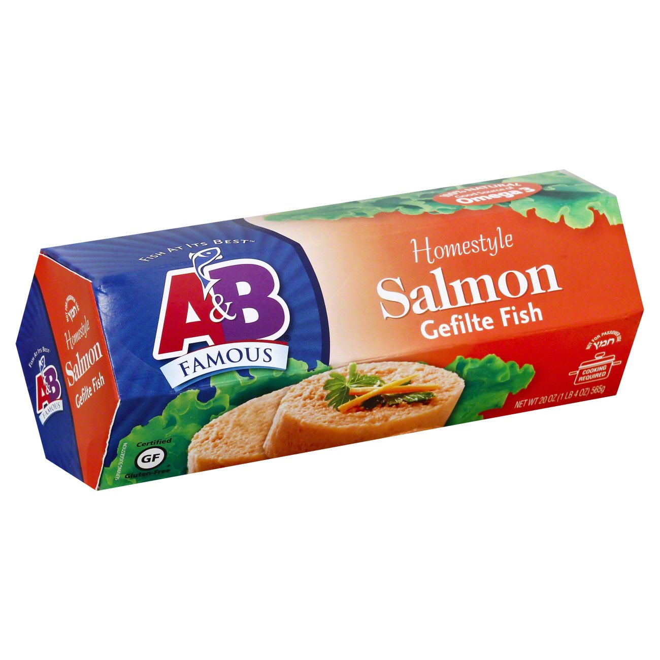 A & B Famous Homestyle Salmon Gefilte Fish - Shop Fish at H-E-B
