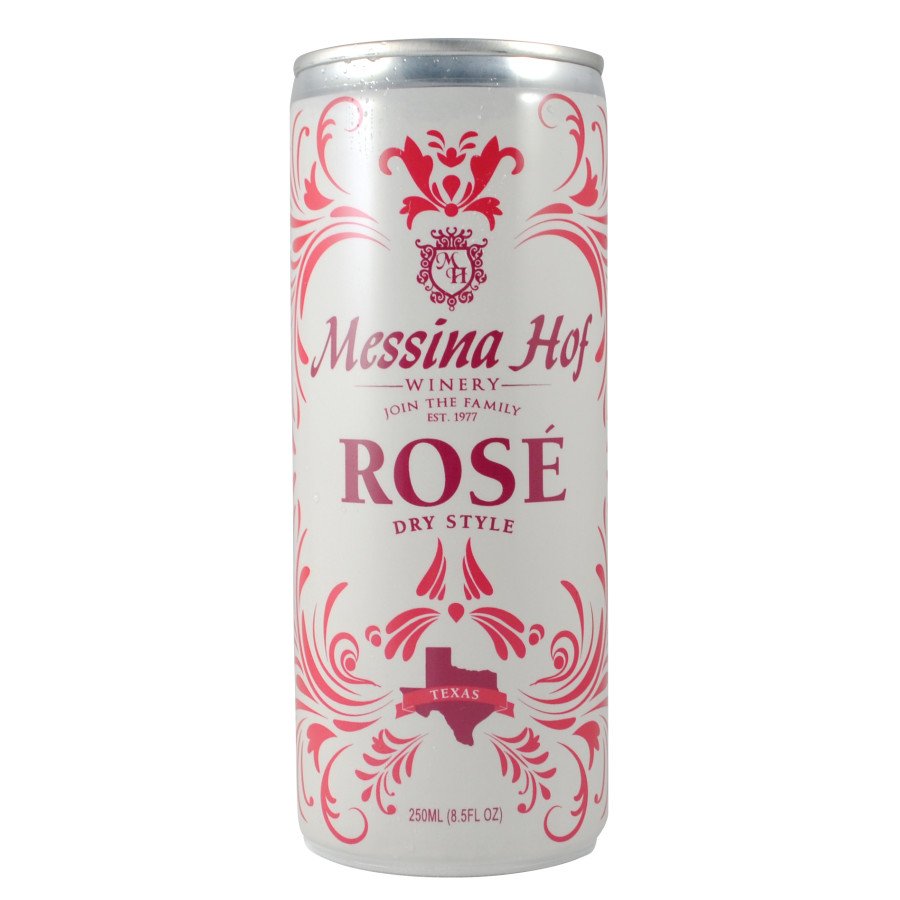 Messina Hof Rose 250 mL Cans - Shop Wine at H-E-B