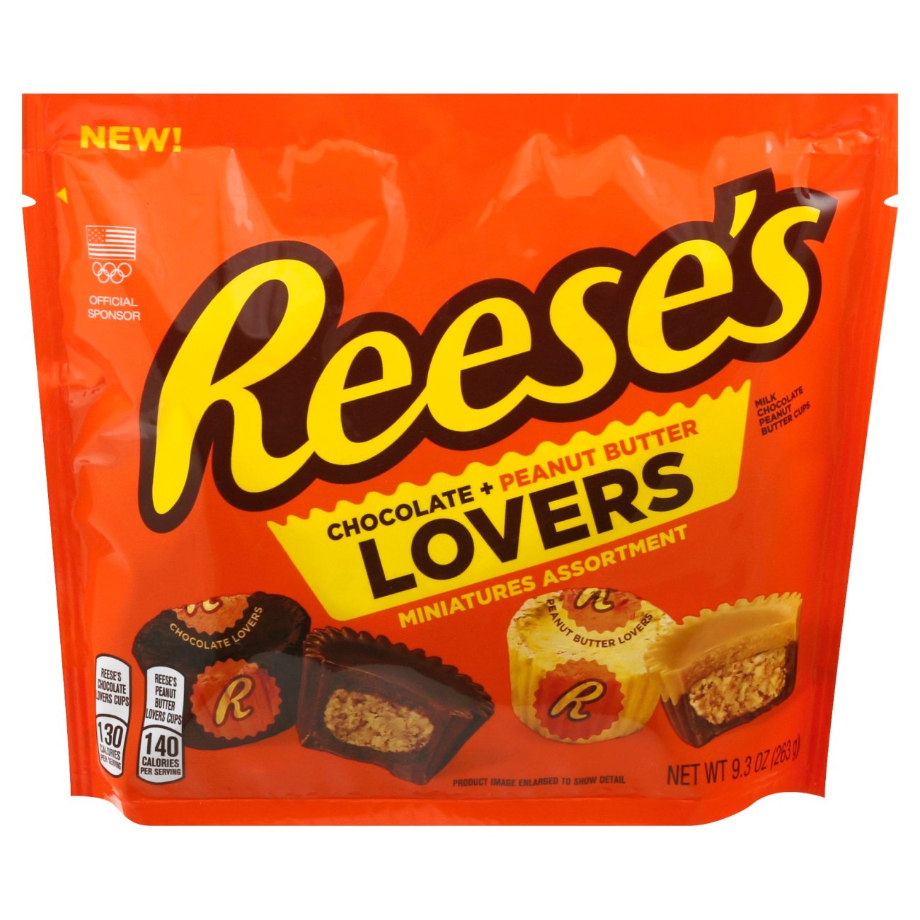 Reese's Chocolate & Peanut Butter Lovers Miniatures - Shop Candy at H-E-B
