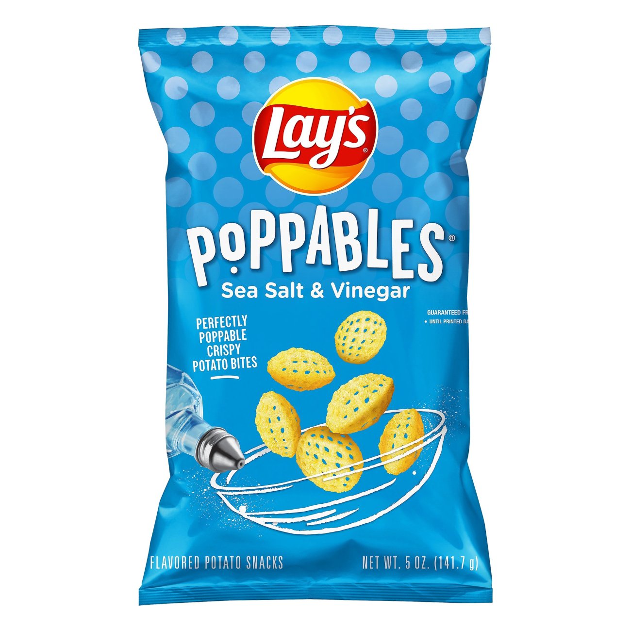 Lay's Poppables Sea Salt & Vinegar Potato Bites - Shop Chips at H-E-B