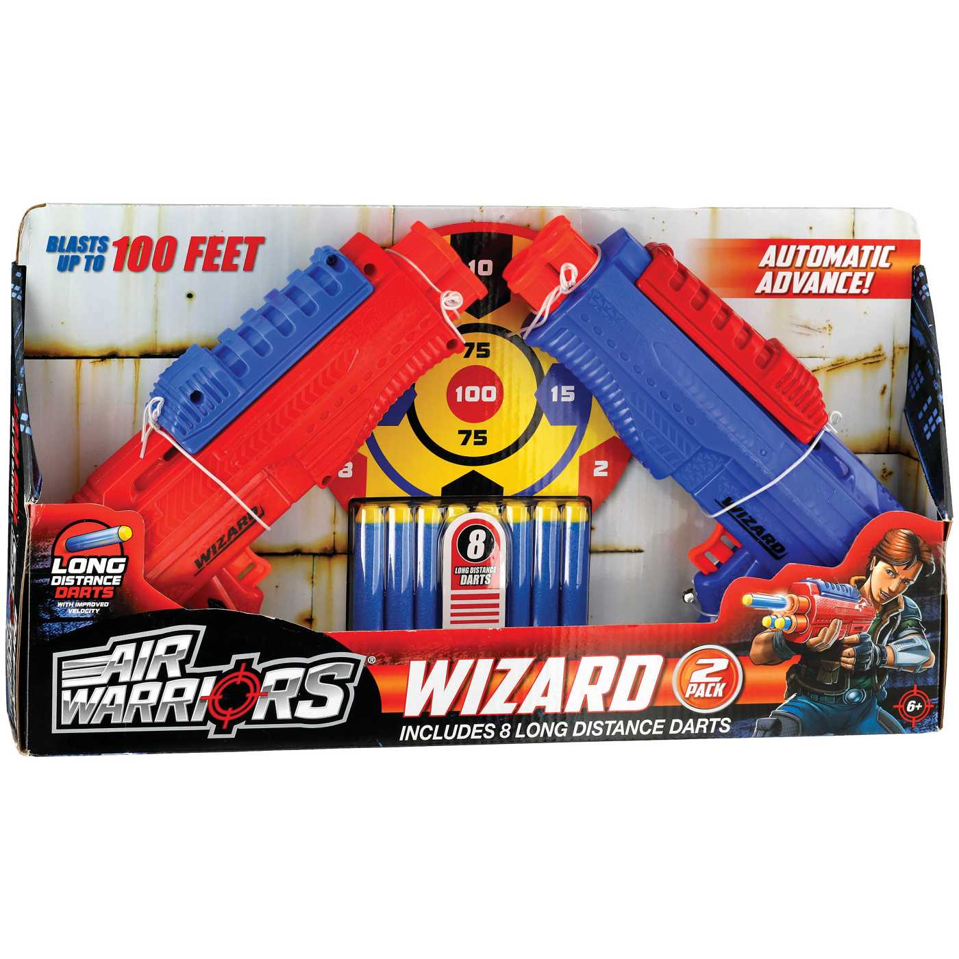 Buzz Bee Toys Air Warriors Wizard Dart Blasters - Shop Blasters at H-E-B