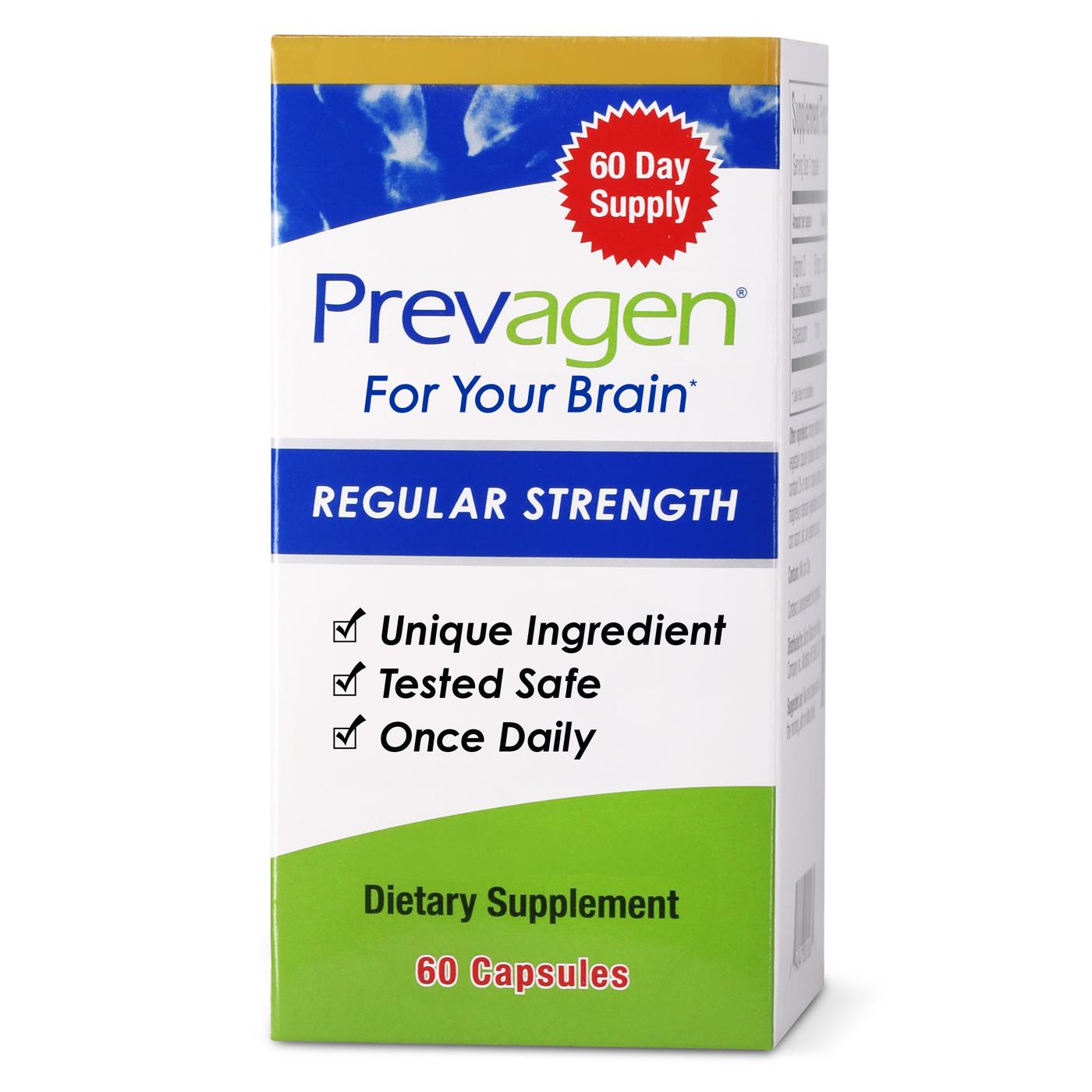 Prevagen For Your Brain Regular Strength 10 mg Capsules - Shop Herbs ...
