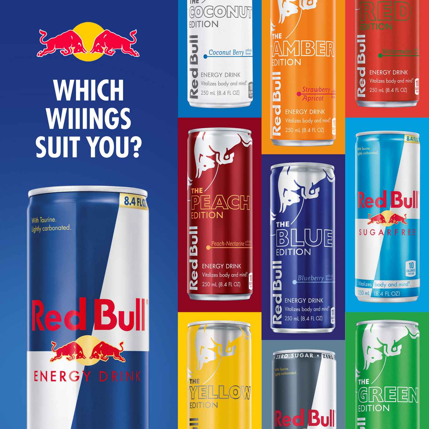 Red Bull The Peach Edition Peach Nectarine Energy Drink 4 Pk Cans