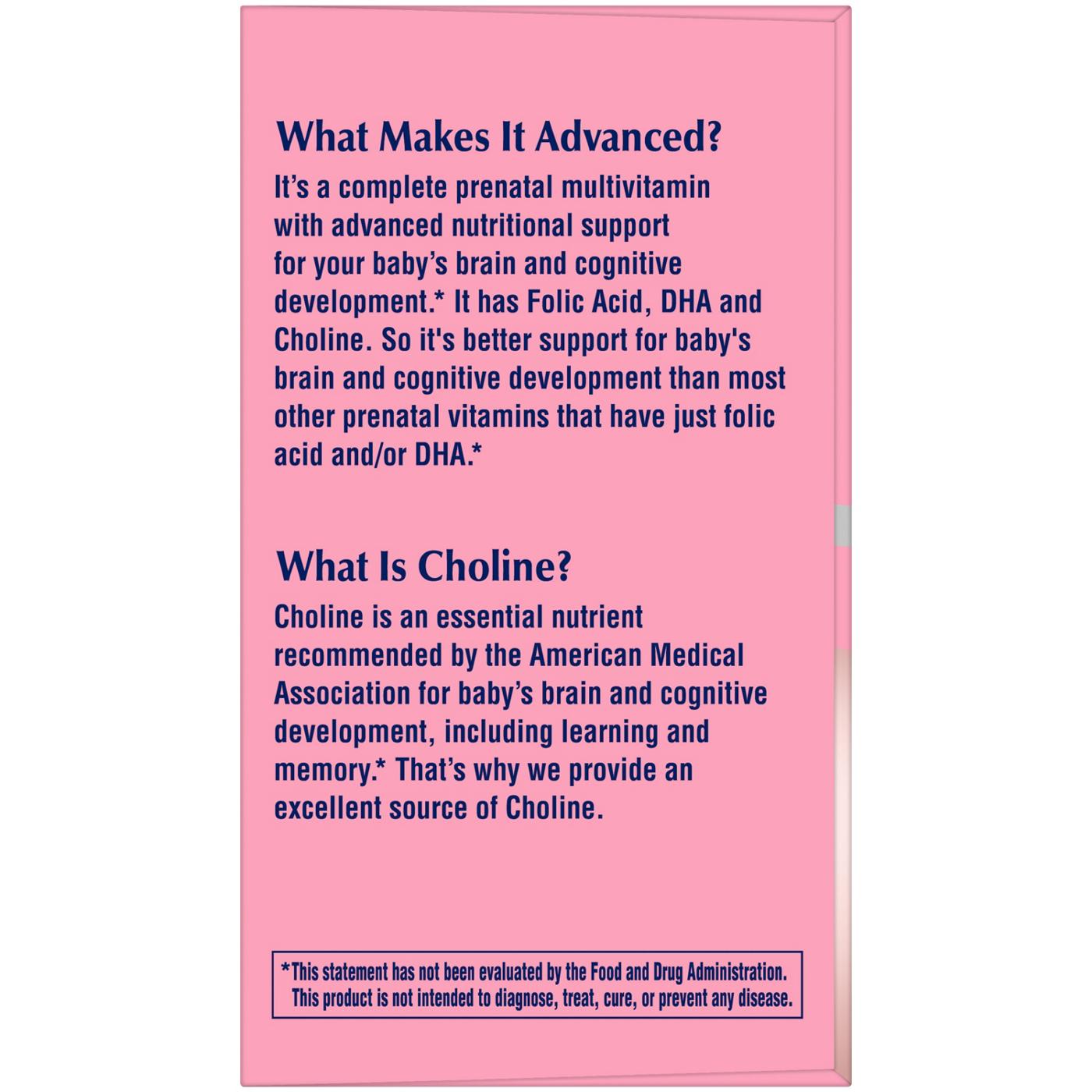 One A Day Prenatal Advanced with Brain Support - Shop Multivitamins at ...