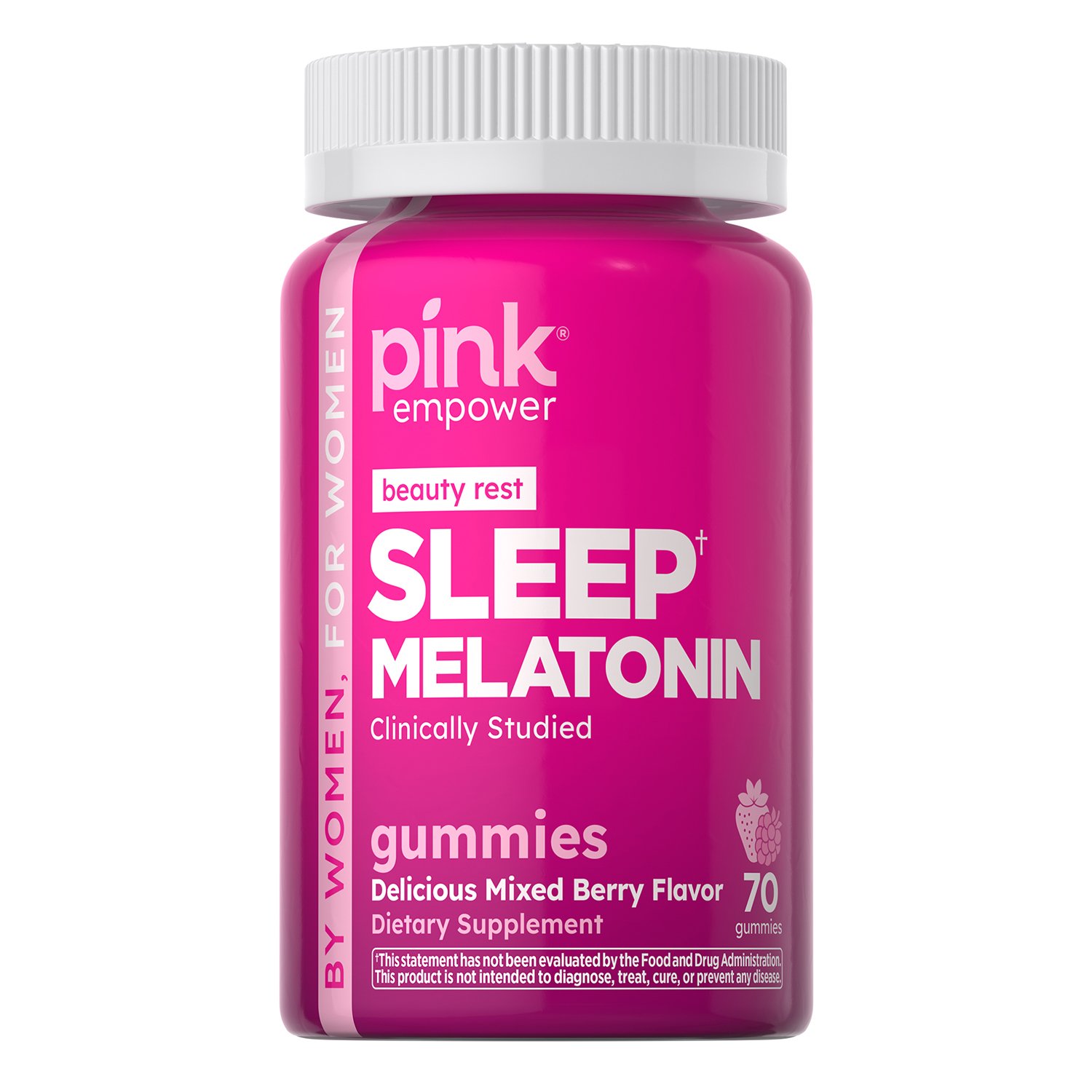 Pink Beauty Rest Melatonin Sleep Gummies - Mixed Berry - Shop Sleep ...