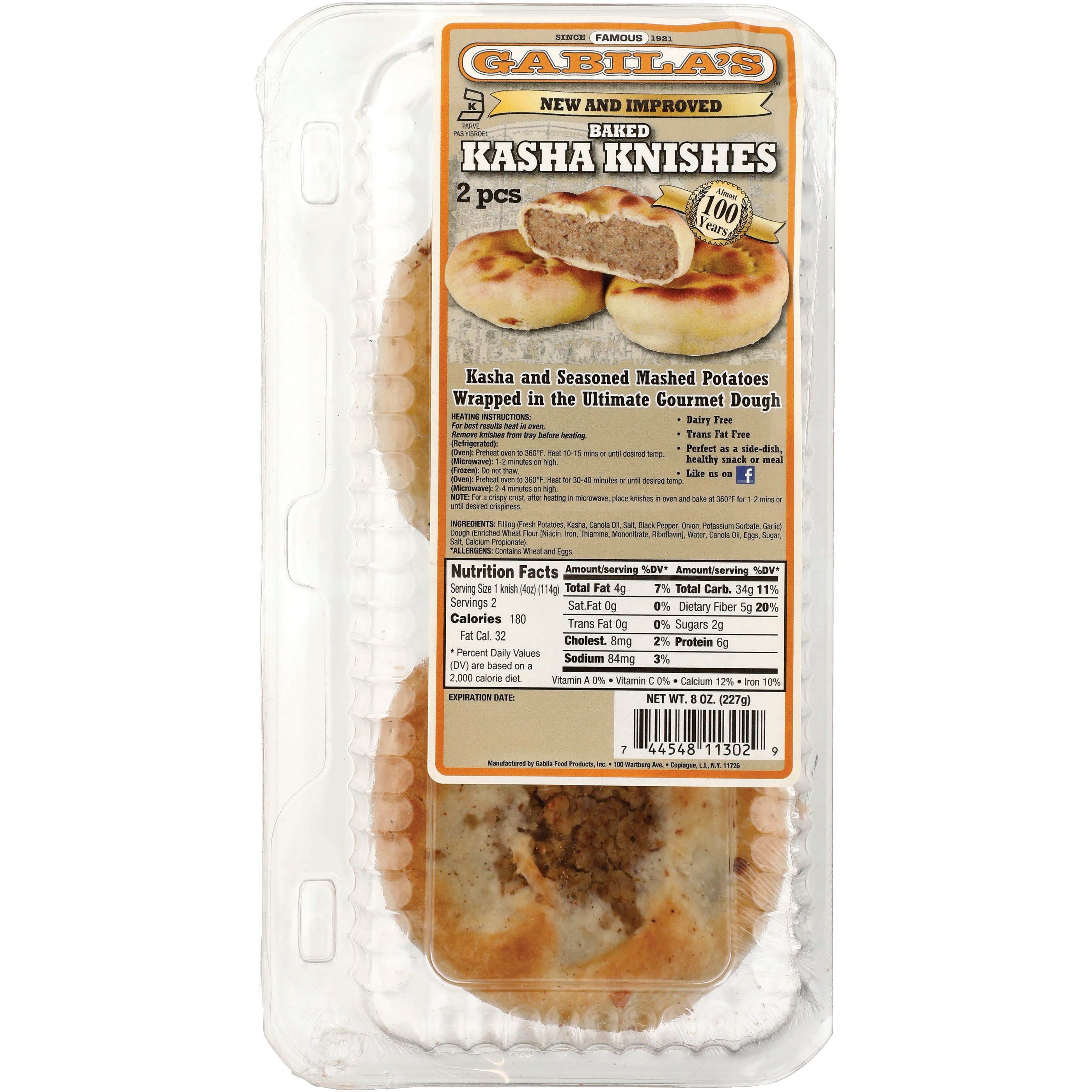 Gabila's Baked Kasha Knishes, Kosher - Shop Entrees & sides at H-E-B